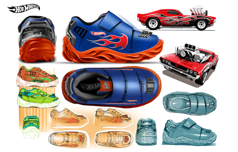 Hot Wheels Footwear by Christopher Armstrong at Coroflot.com