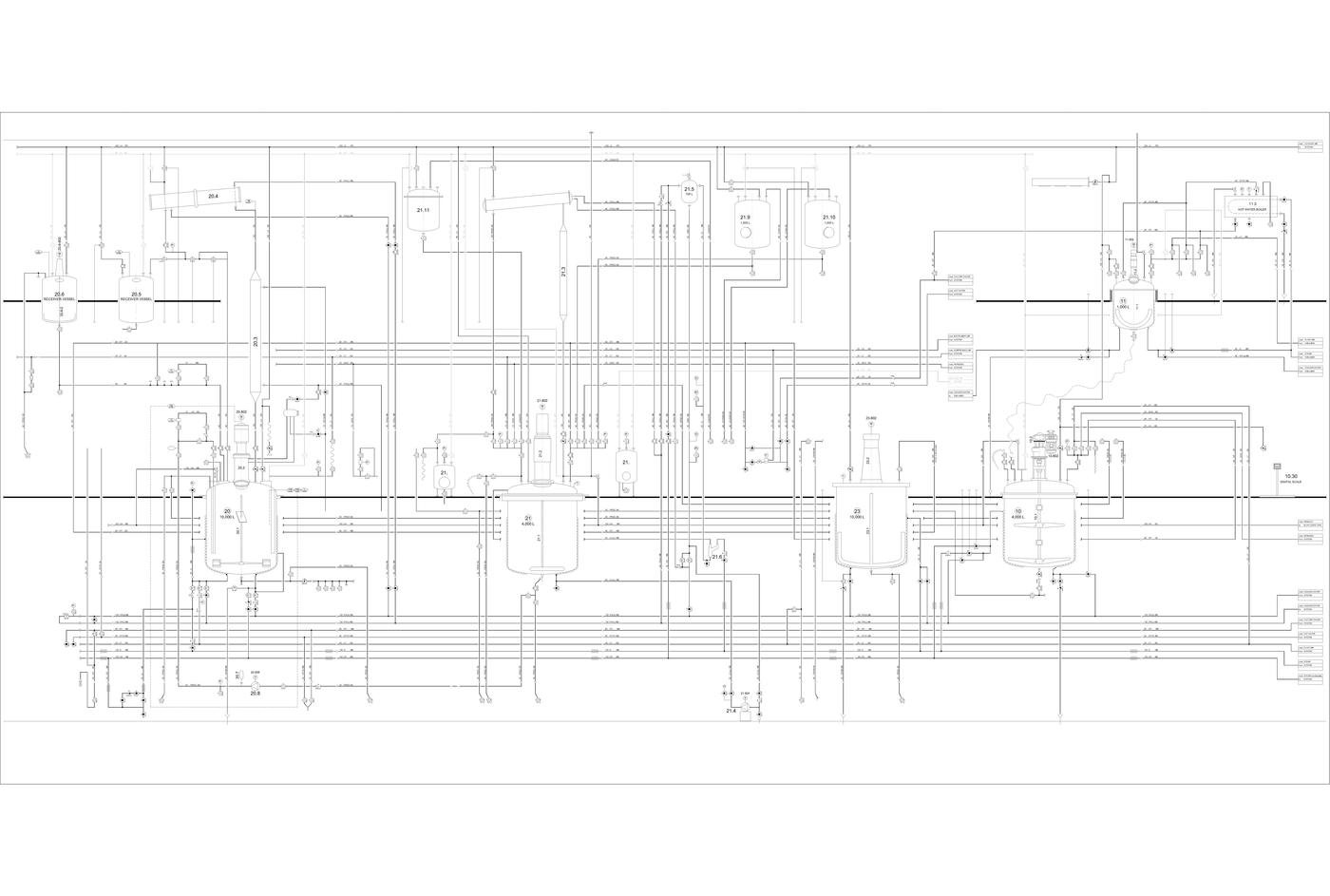 Chemical process diagrames by Muhammad Asim Baig at Coroflot.com