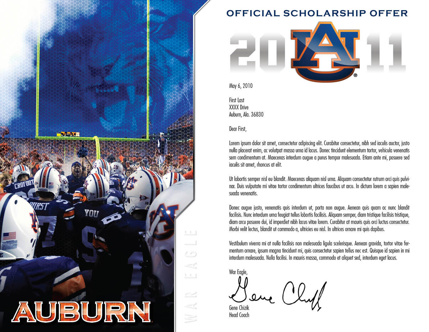 Auburn Graphic Design by Lauren Duke at Coroflot.com