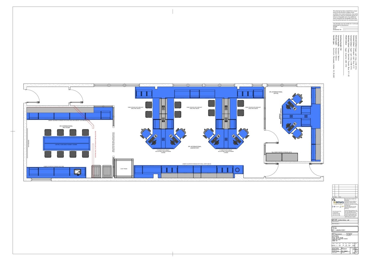 Commercial Lab Design by Clive Walters at Coroflot.com