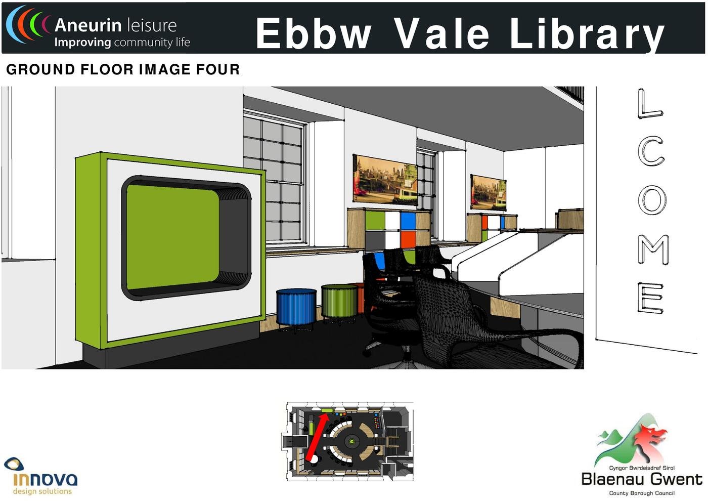 Ebbw Vale Library by Clive Walters at Coroflot.com