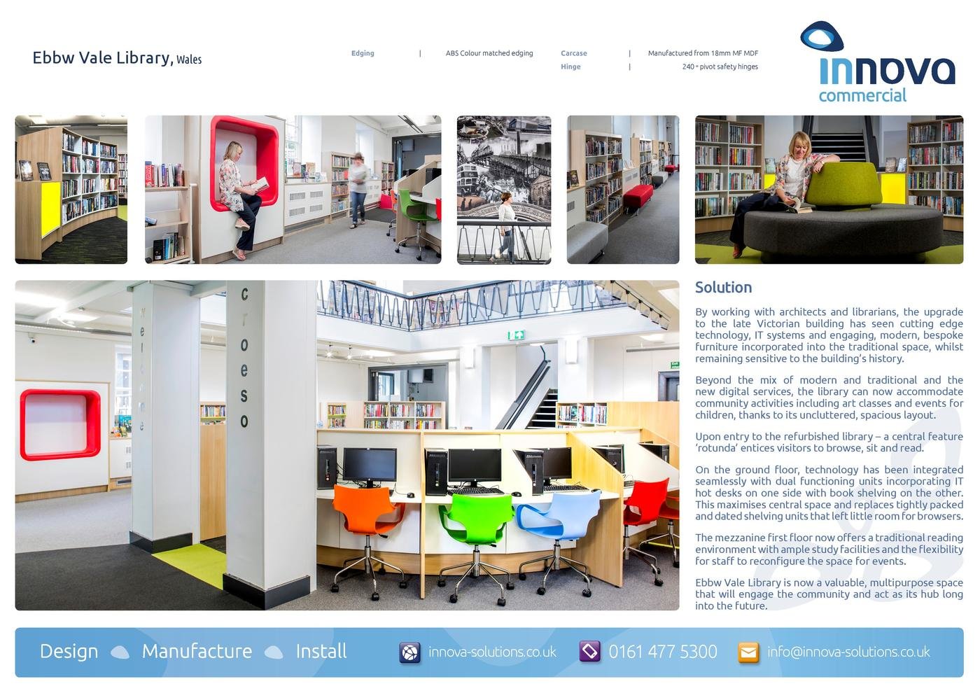 Ebbw Vale Library by Clive Walters at Coroflot.com