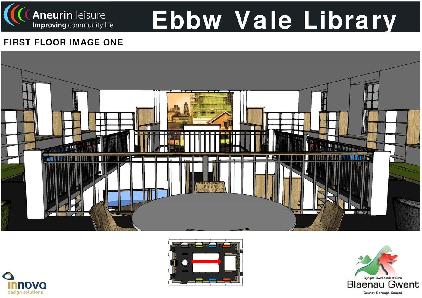 Ebbw Vale Library by Clive Walters at Coroflot.com