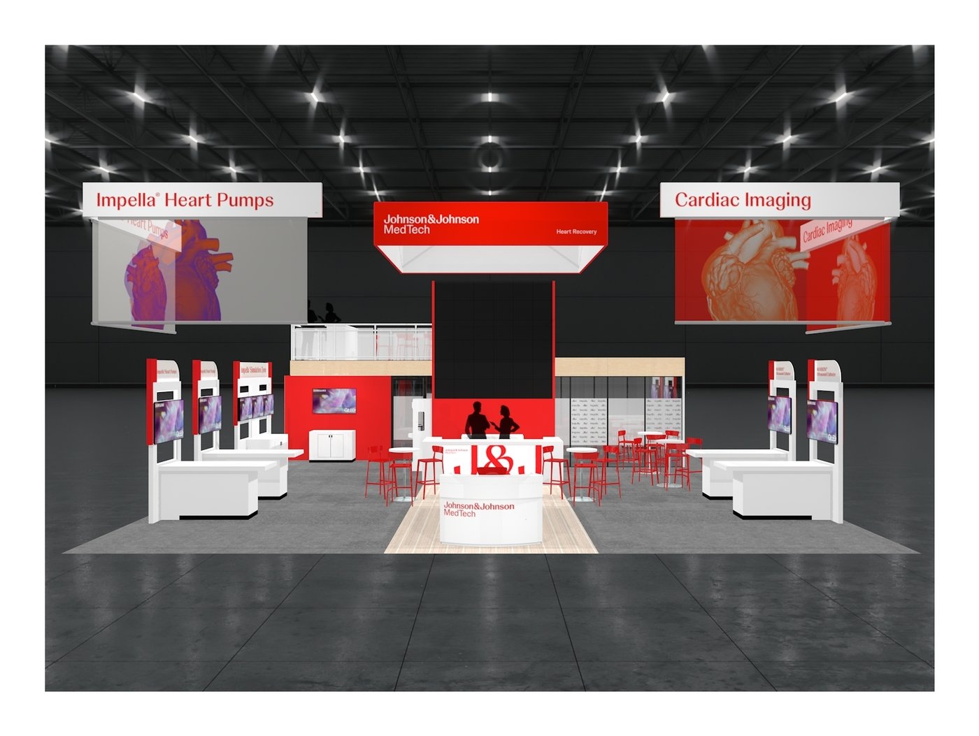 JNJ Medtech 40' x 50' Double Deck Design at TCT 2025 by Huy Tran at ...
