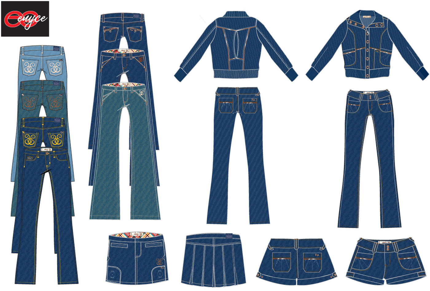 JUNIORS DENIM/WOVEN BOTTOMS by Sara Lukic at Coroflot.com