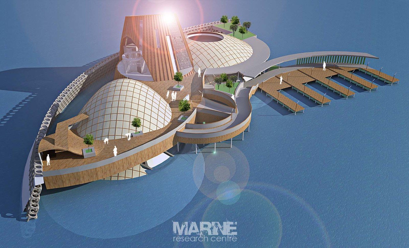 Marine Research Centre Design Competition by Wijaya Yapeter at Coroflot.com
