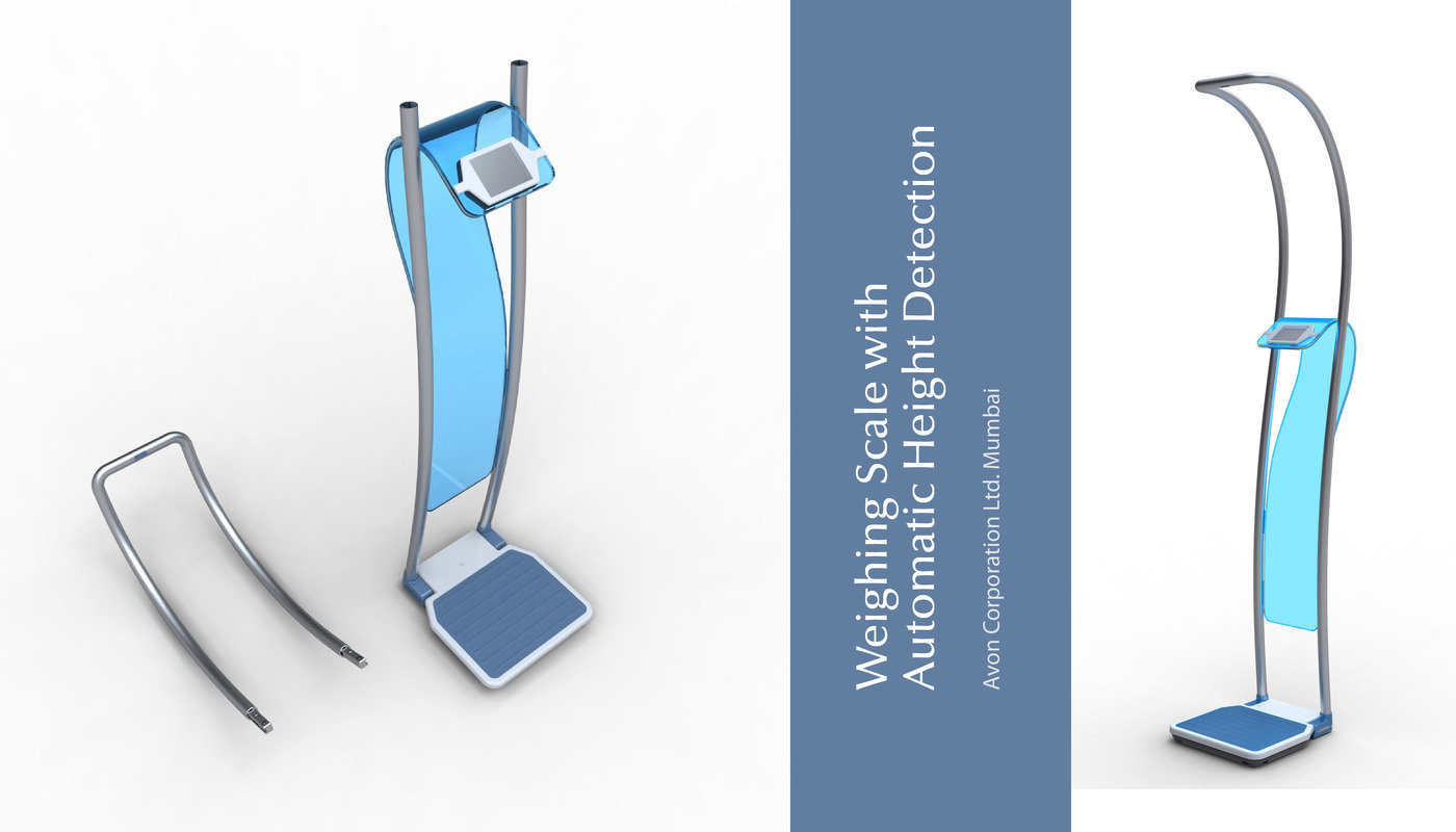 Weighing Scale with Automatic Height Detection by abneet Chauhan at ...
