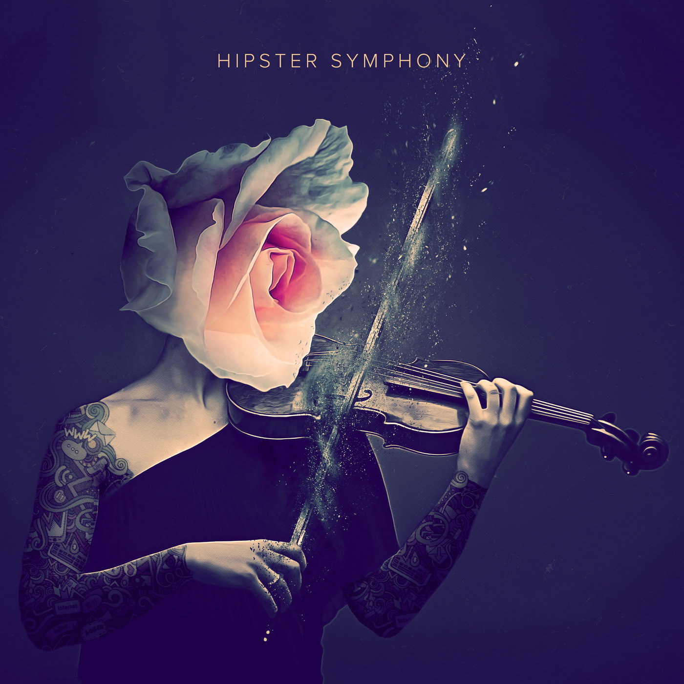 Hipster Symphony Album Art by Jason Eitemiller at Coroflot.com