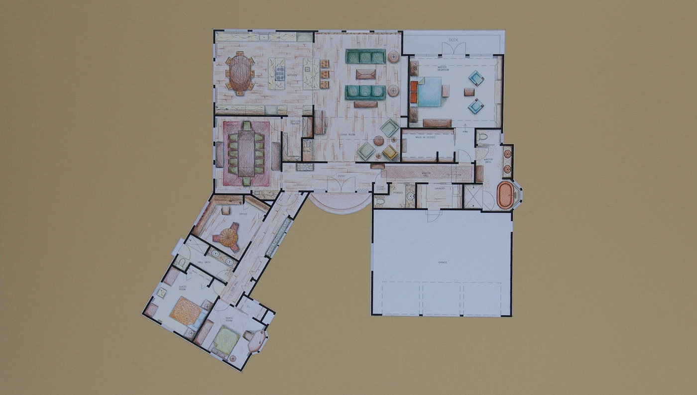Proctor House by Sarah Hickey at Coroflot.com
