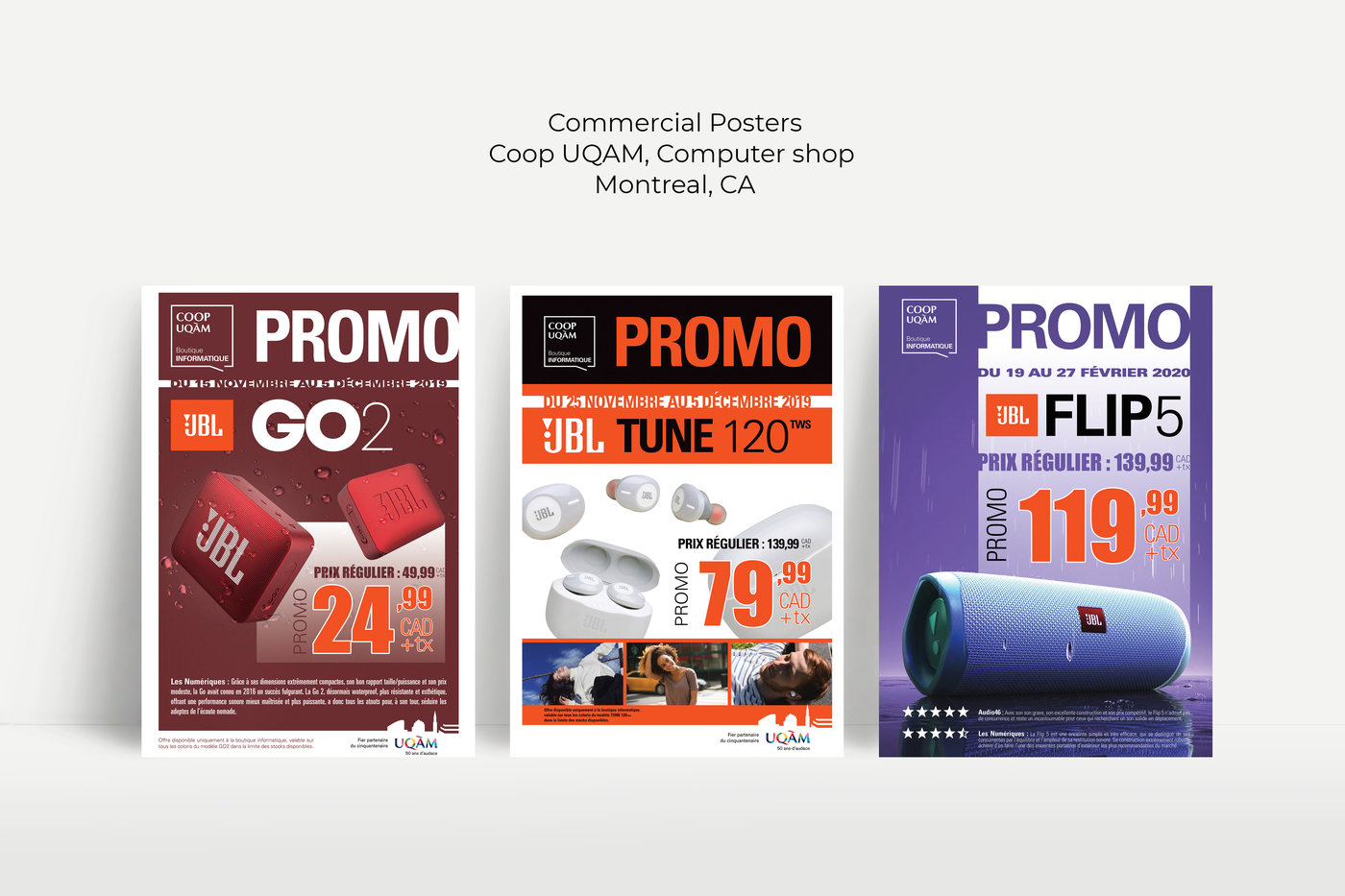 Coop UQAM, Computer Shop Commercial Posters by Jean-François Gaget at ...