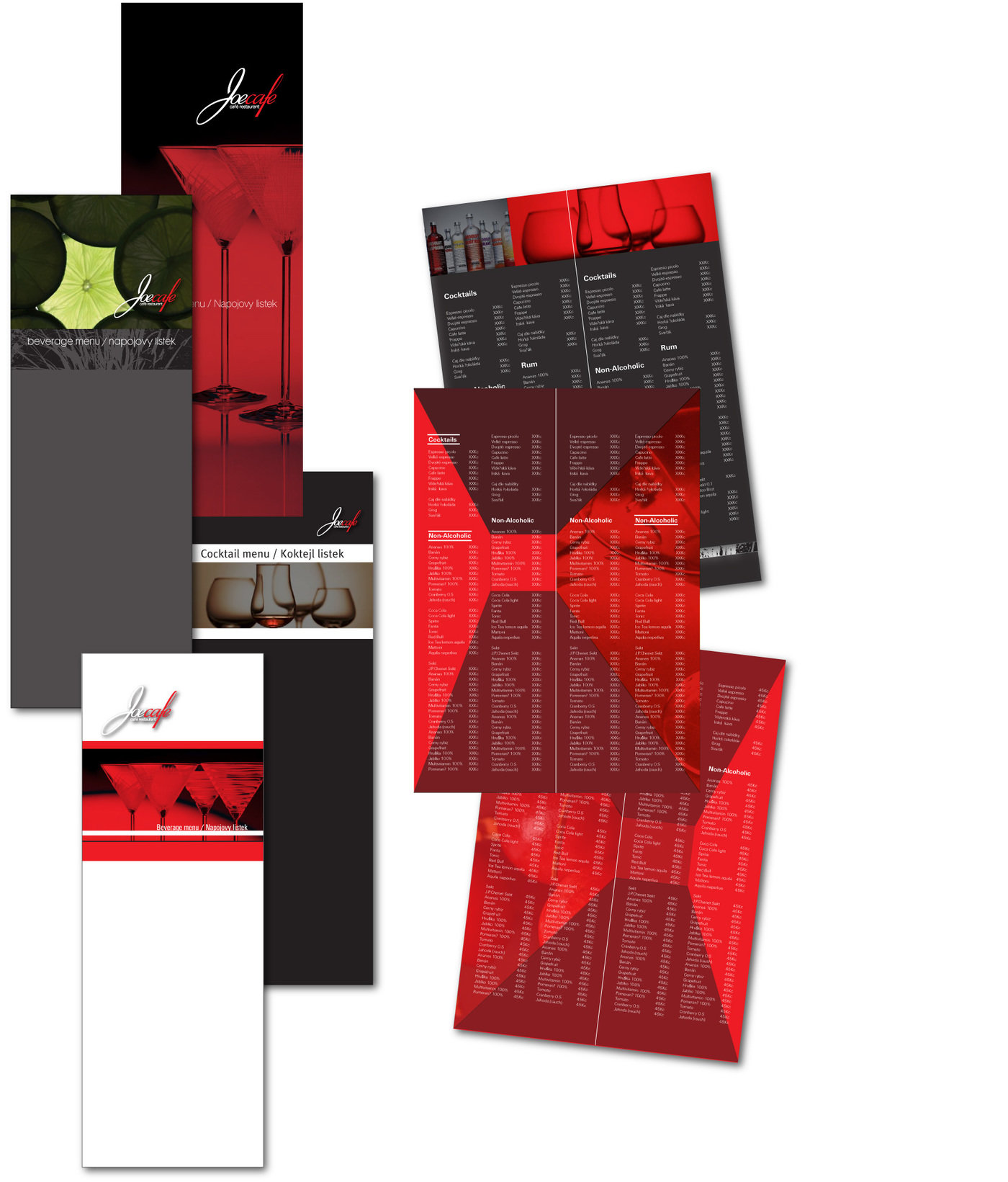 Menus by Christine Lee at Coroflot.com