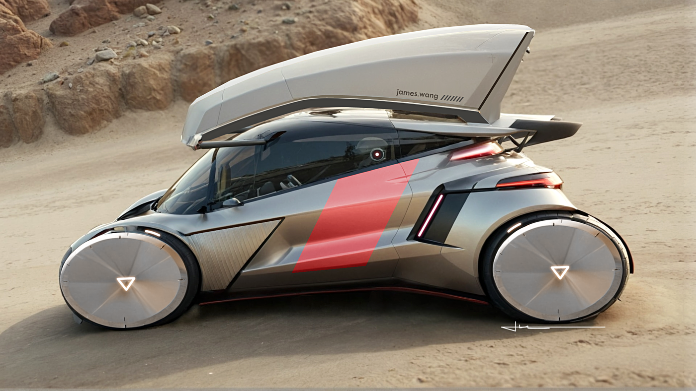 Camp-Auto Concept Vehicle Design by James Wang at Coroflot.com