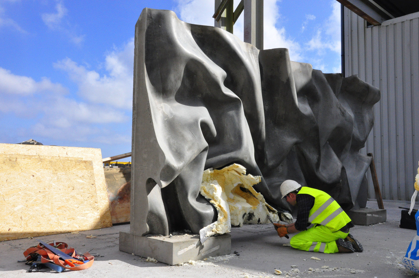 Crushed Wall by Richard Stump at Coroflot.com