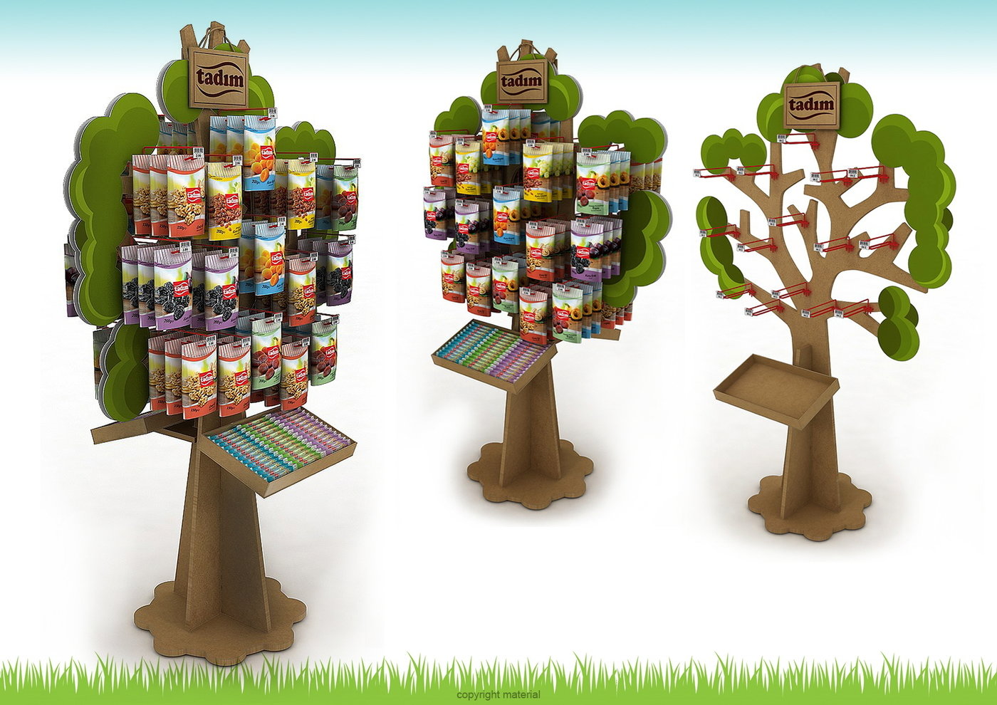 Dried Fruit & Nuts Display by Ibrahim Bozkurt at Coroflot.com