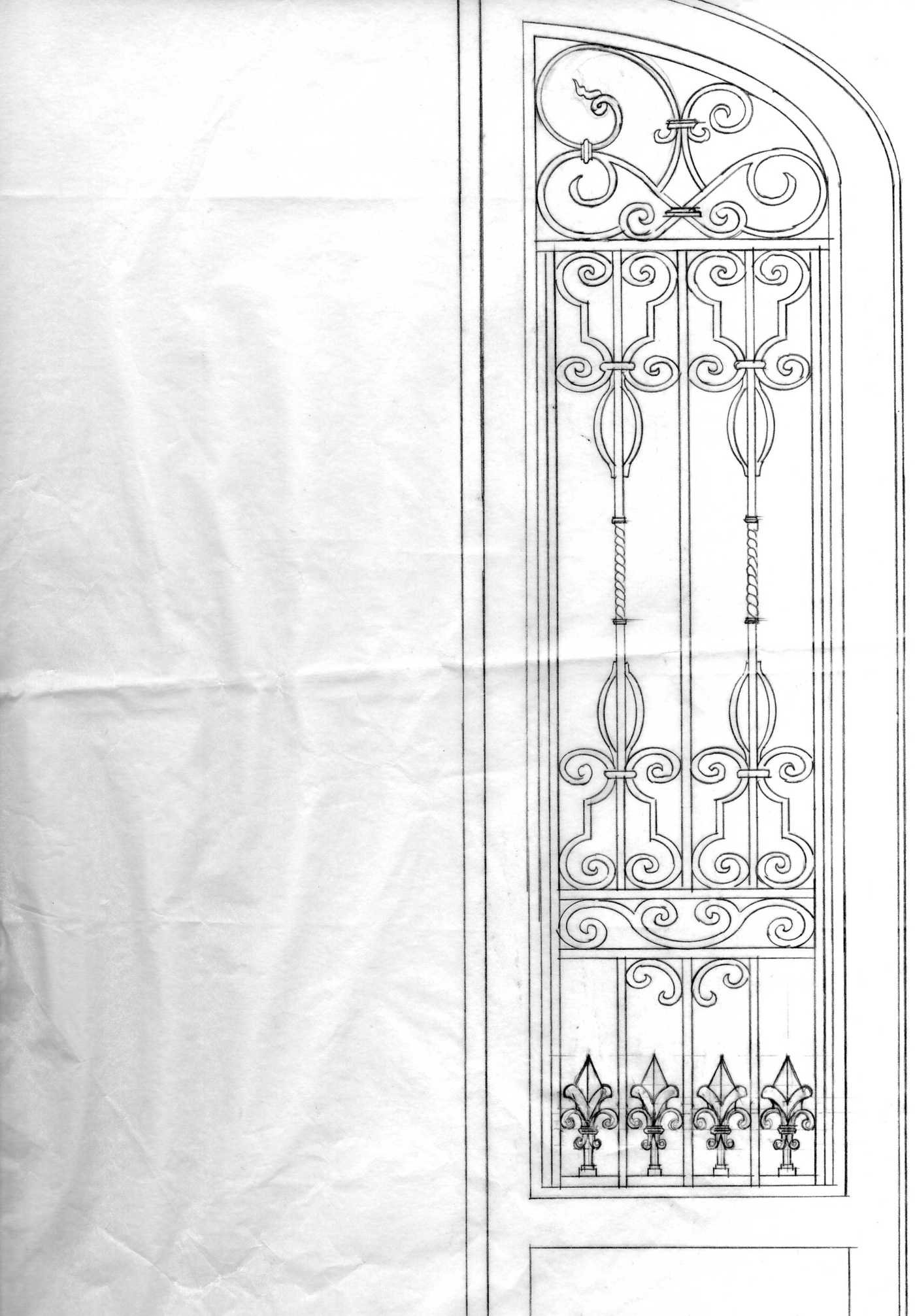 Wrought Iron Detail Drawings by Francis Fernandez at Coroflot.com