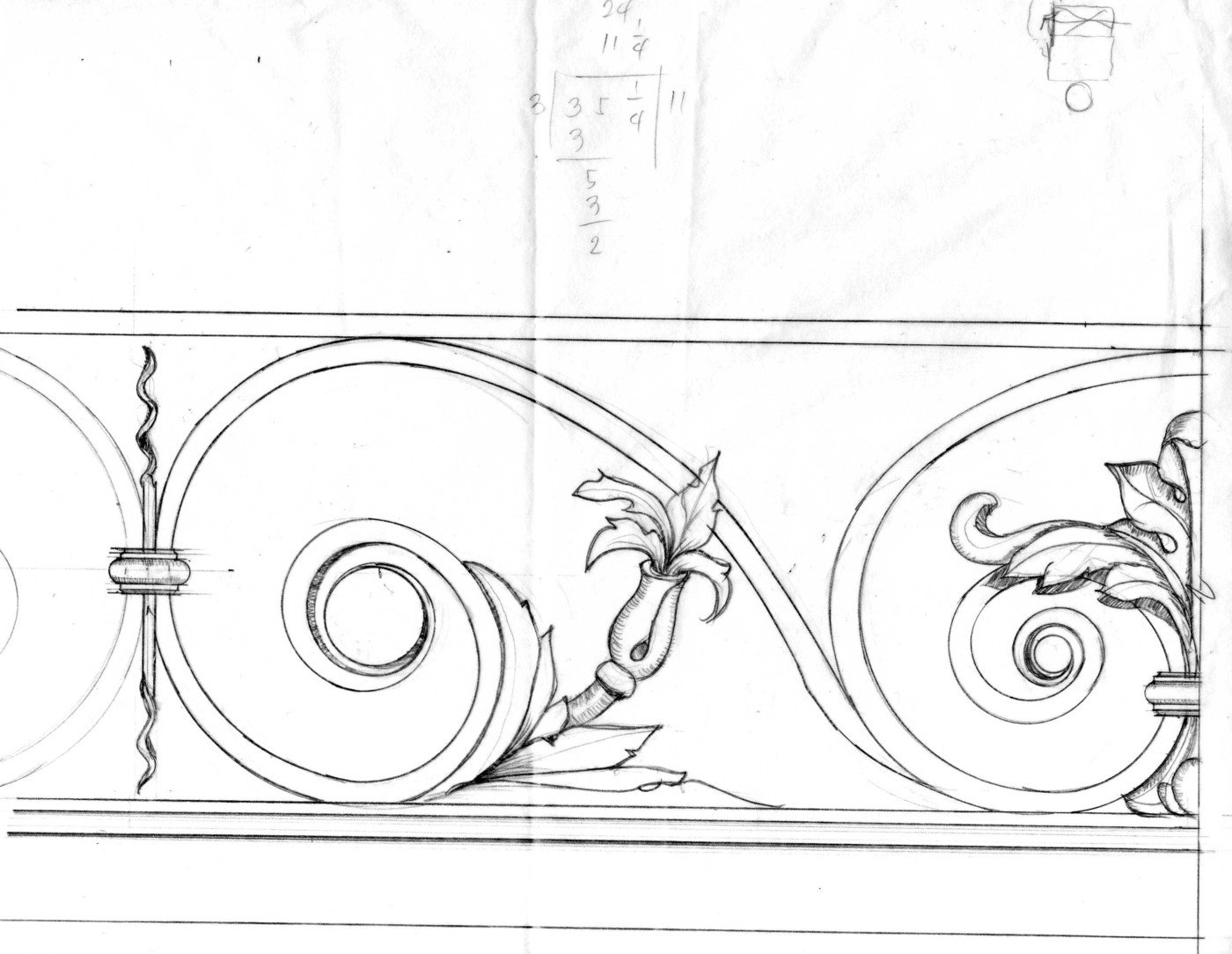 Wrought Iron Detail Drawings by Francis Fernandez at Coroflot.com