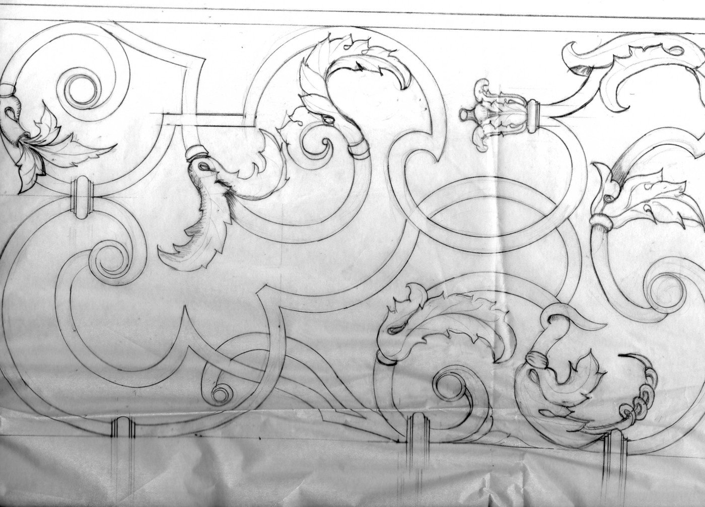 Wrought Iron Detail Drawings by Francis Fernandez at Coroflot.com