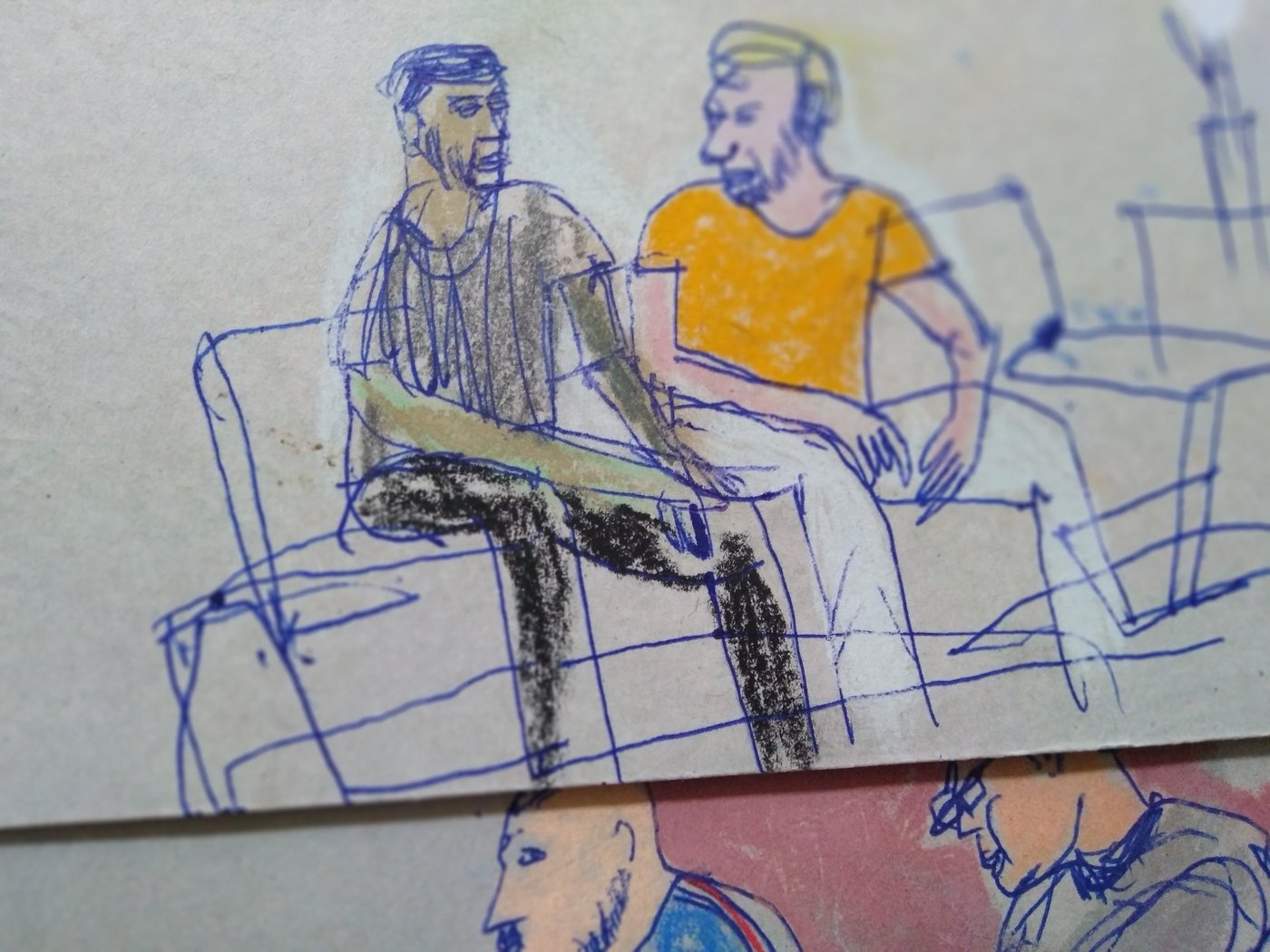 Sketchy 'About bro's & ho's' by Leon Mussche at Coroflot.com