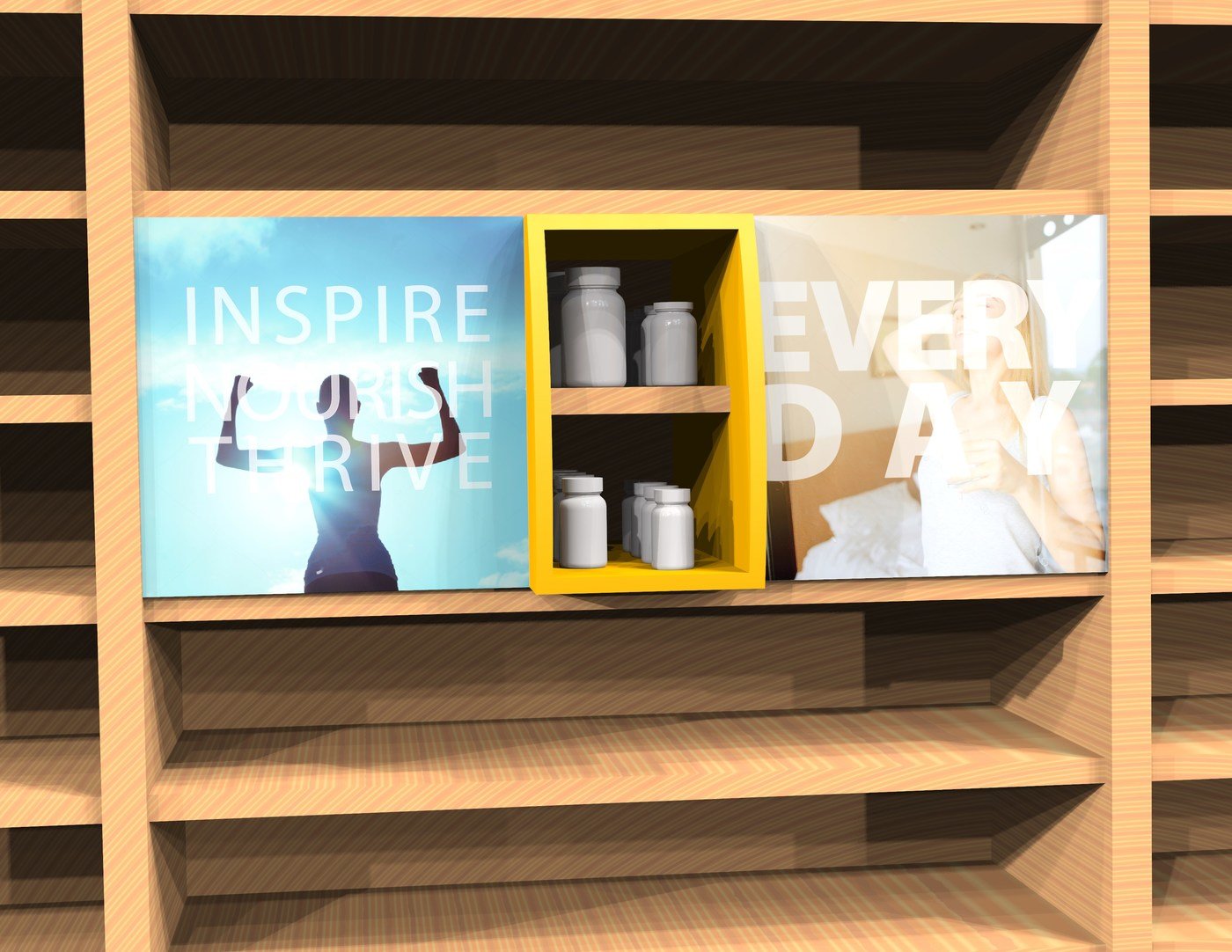 Retail P.O.P. display by David Brockmeyer at Coroflot.com