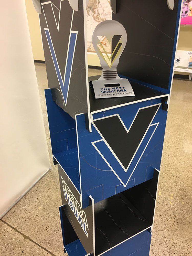 Retail P.O.P. display by David Brockmeyer at Coroflot.com