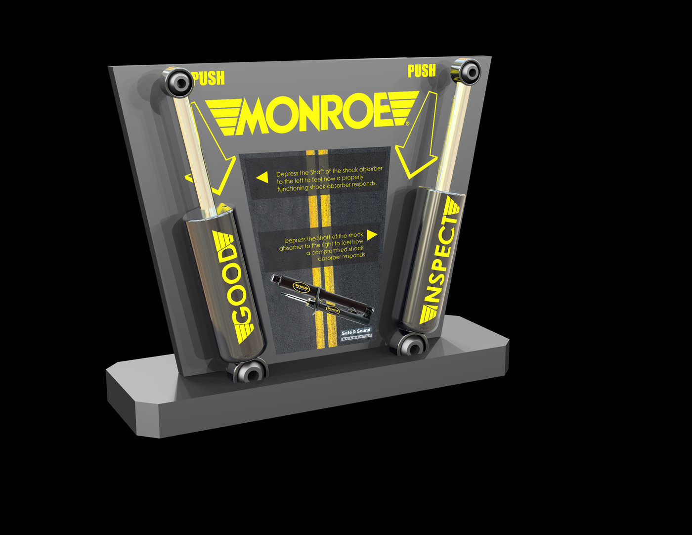 Retail P.O.P. display by David Brockmeyer at Coroflot.com