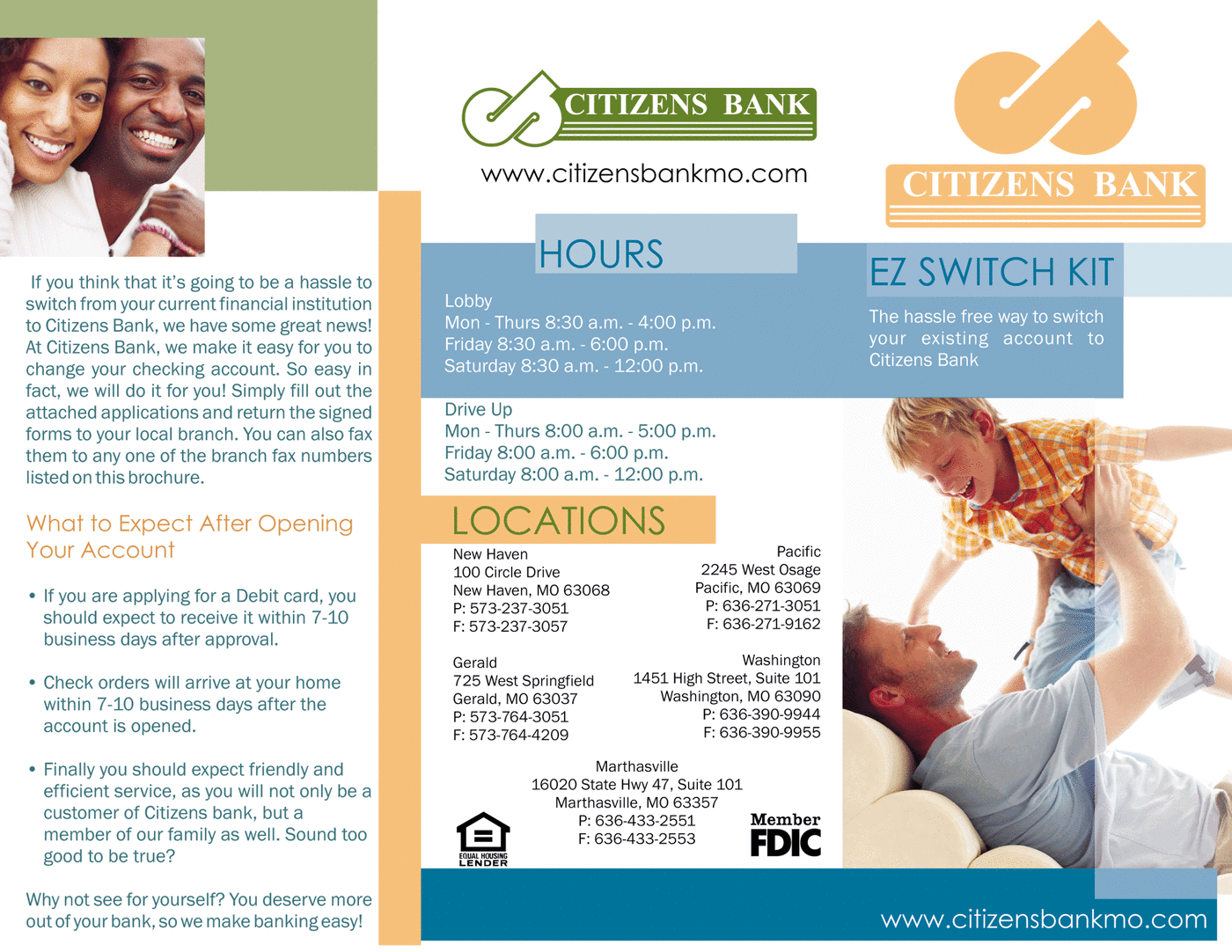 Brochures by Melissa Heitmann at Coroflot.com