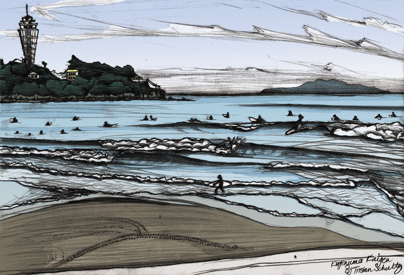 Illustration By Tristan Schultz At Coroflot