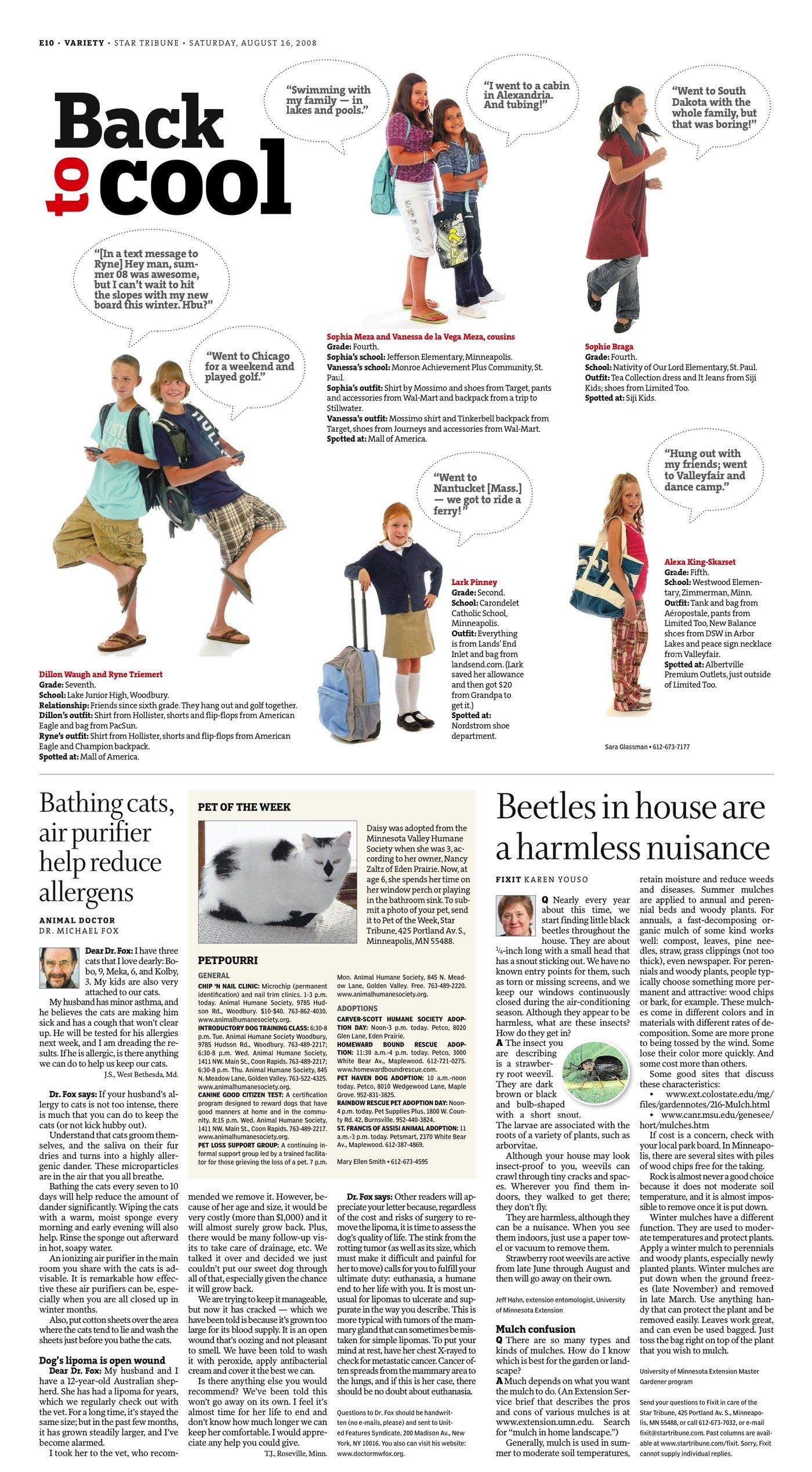 Newspaper Design by Jasmine Wiggins at Coroflot.com