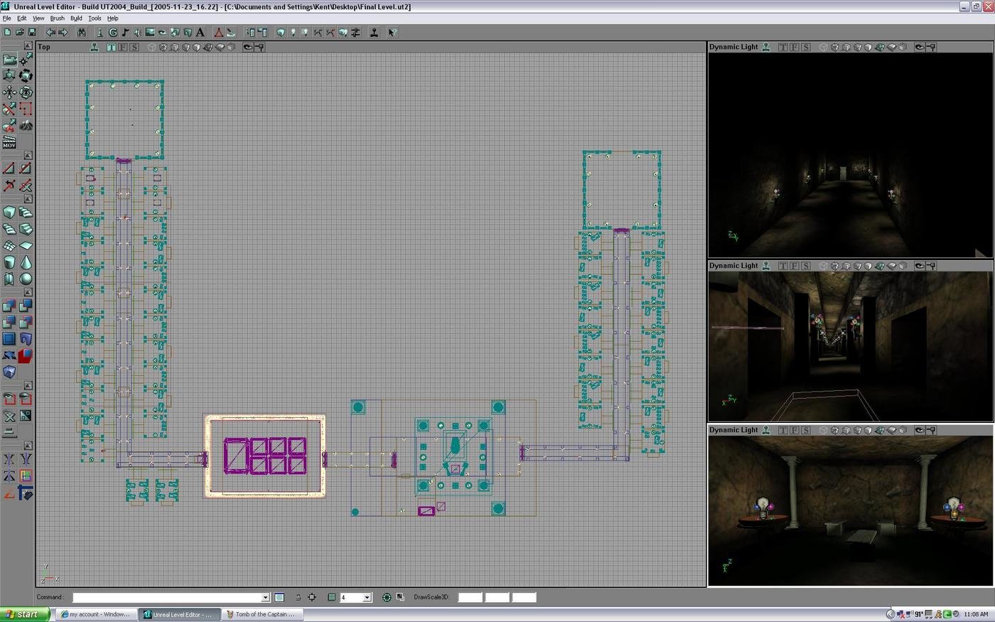 Unreal Level Editor by Steven Beverly at Coroflot.com
