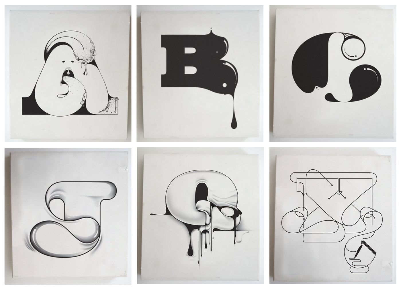 Type Treatments by Stefan Chinoff at Coroflot.com