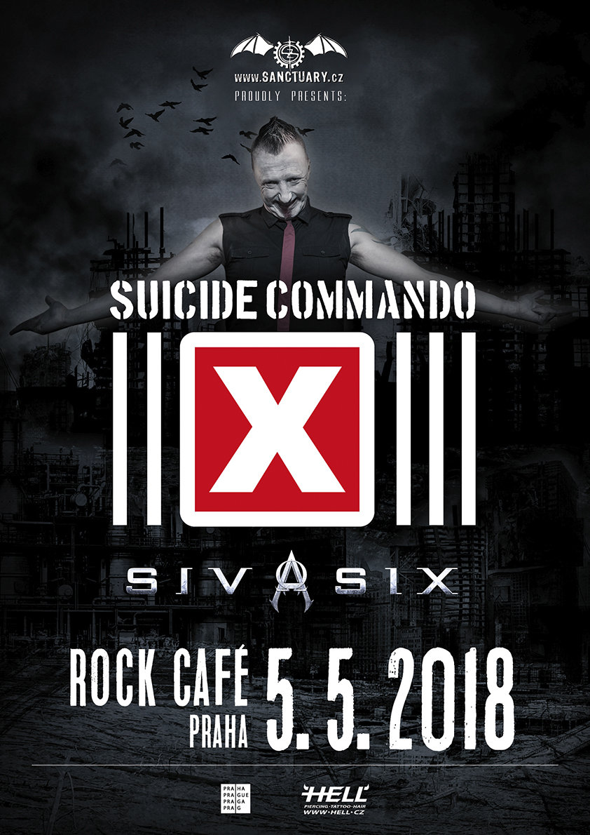 Suicide Commando poster / EBM band by Jana Gösselová at Coroflot.com