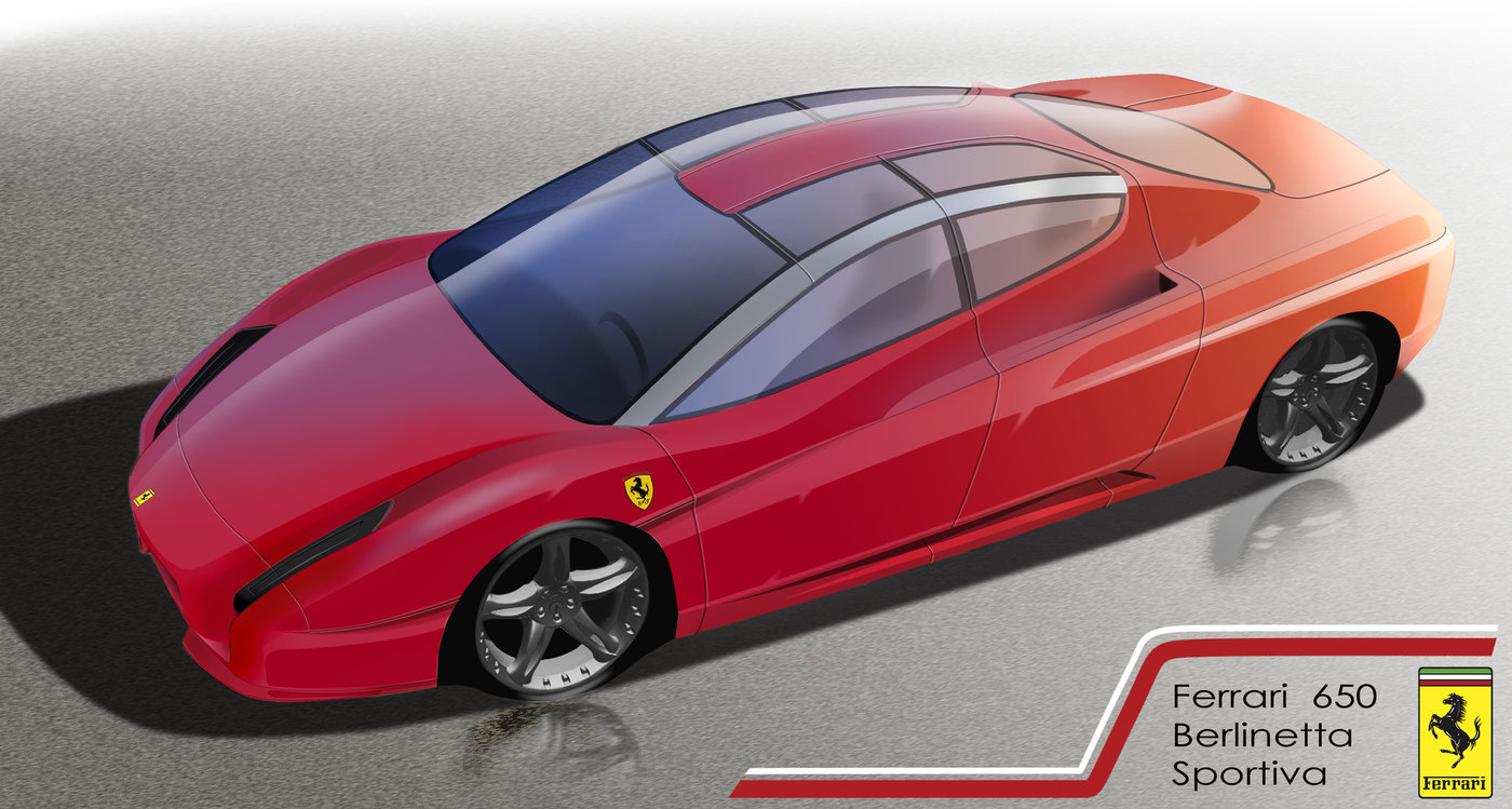 Ferrari Concepts of the Myth Competition by Tom Matic at Coroflot.com