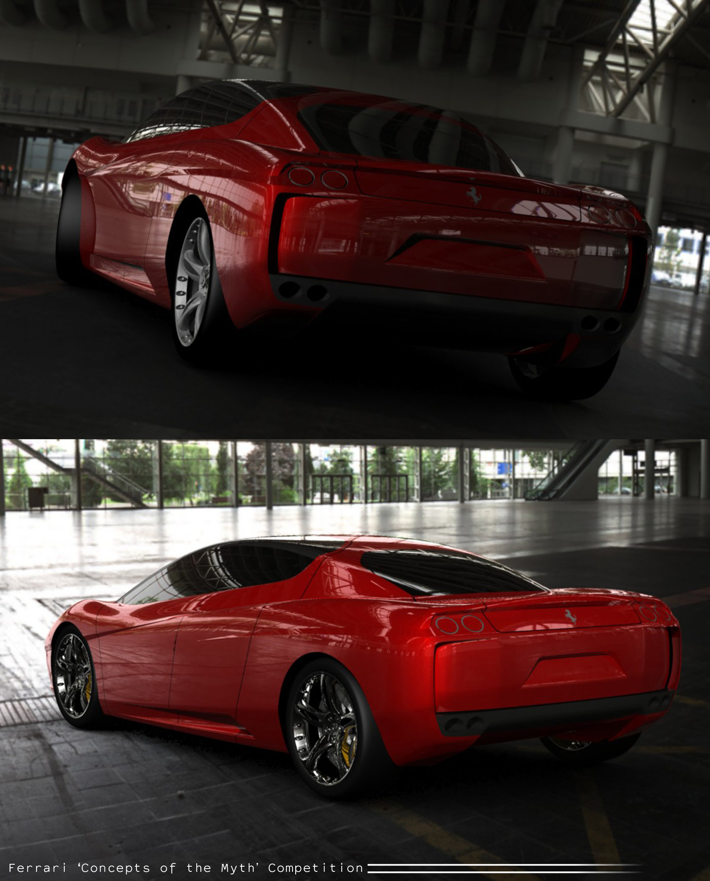 Ferrari Concepts of the Myth Competition by Tom Matic at Coroflot.com