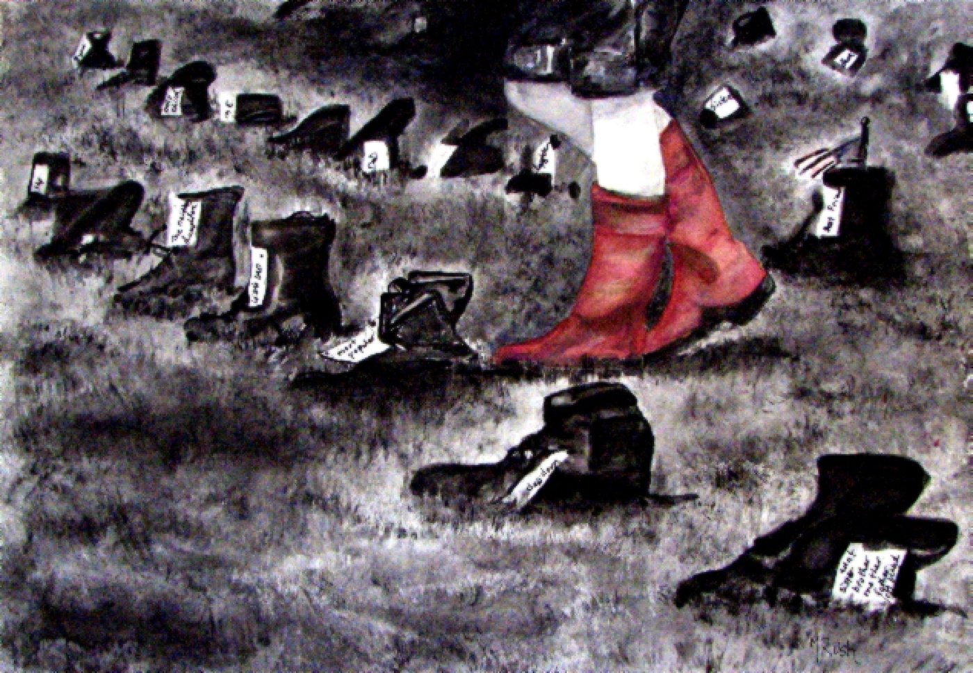 military paintings by mary Rushing at Coroflot.com