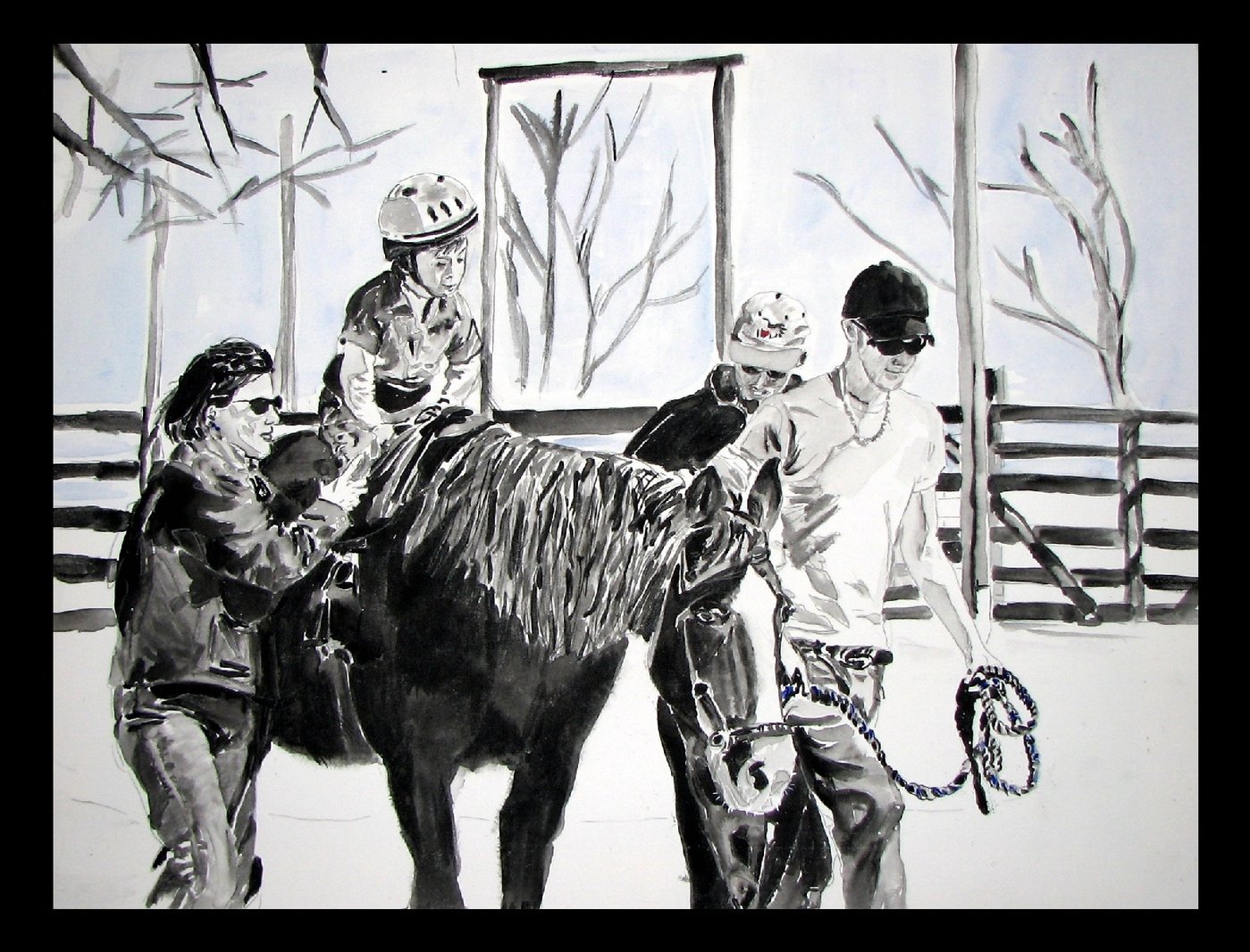 military paintings by mary Rushing at Coroflot.com