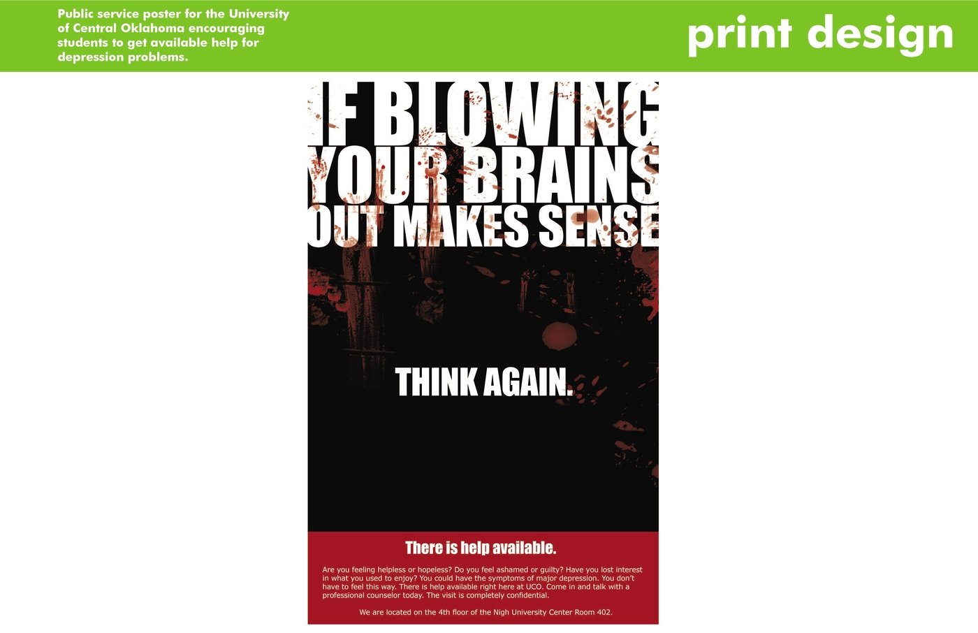 Poster by Zachary Burch at Coroflot.com