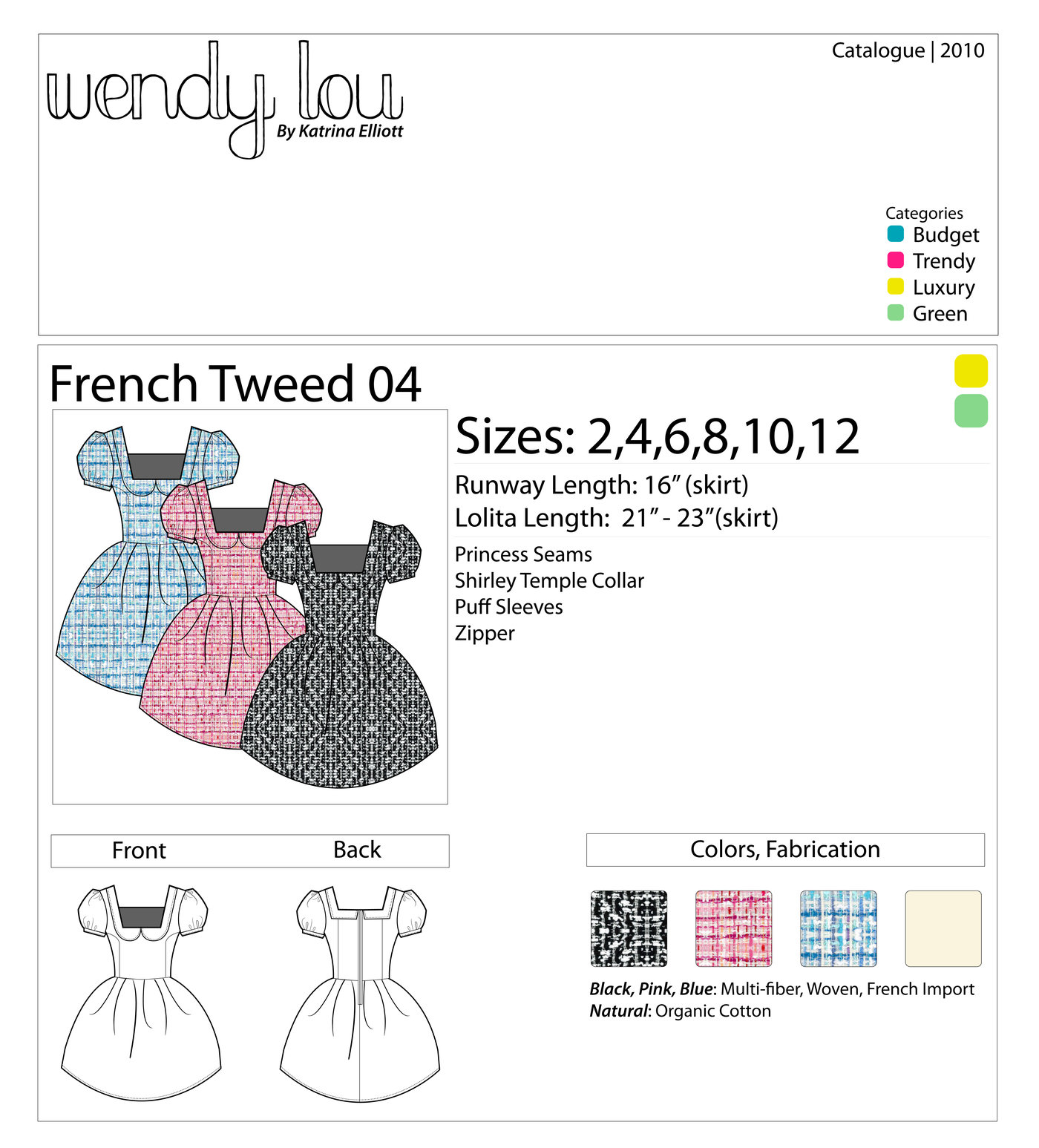 Wendy Lou by Katrina Elliott at Coroflot.com