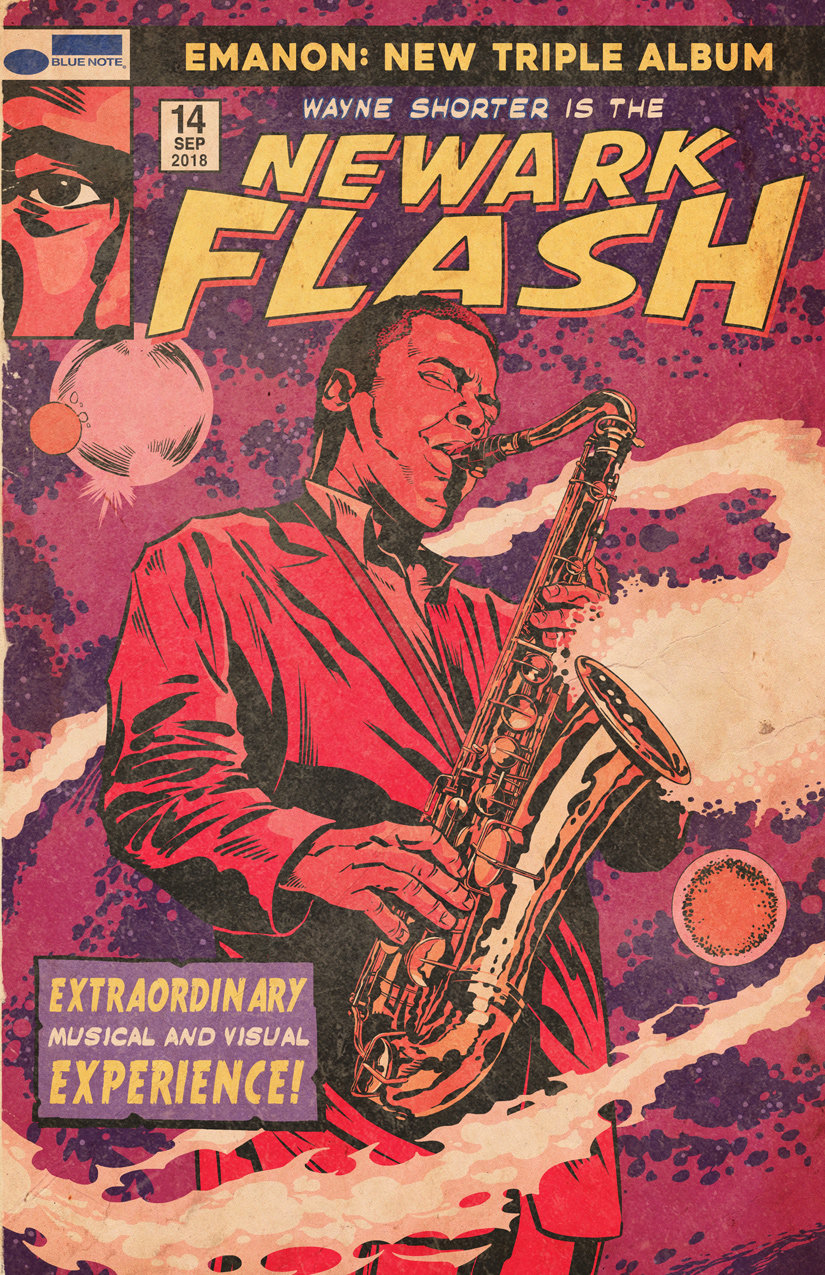 Wayne Shorter by Jack Gregory at Coroflot.com