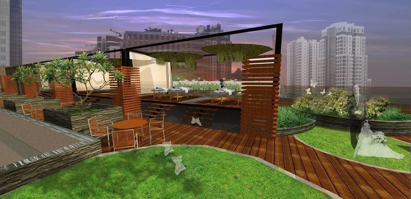 Green Roof Design at The Regent Singapore-1st Prize by Colin Chew at ...