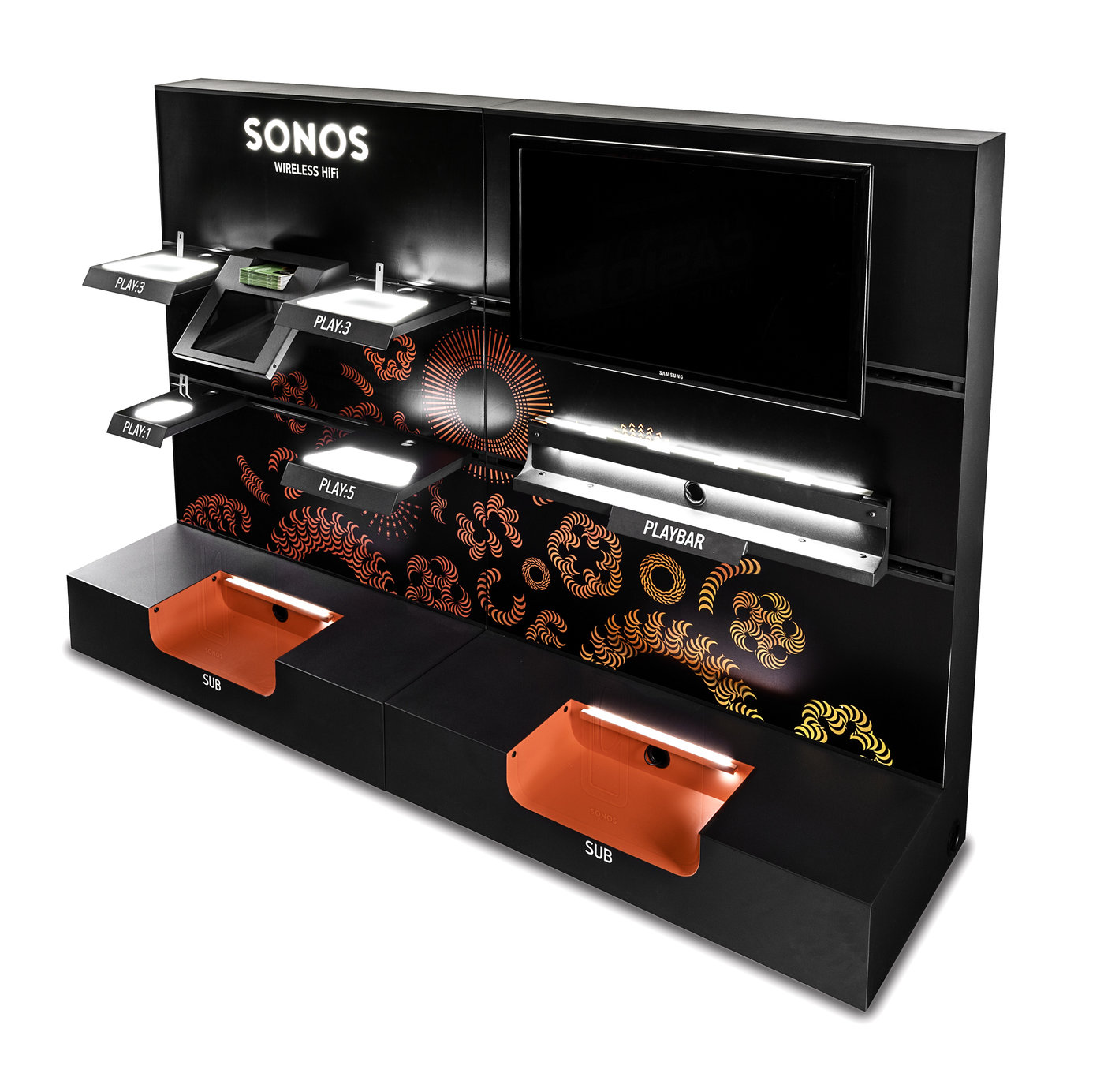 Sonos Modular Display by Chris Buerckner at Coroflot.com