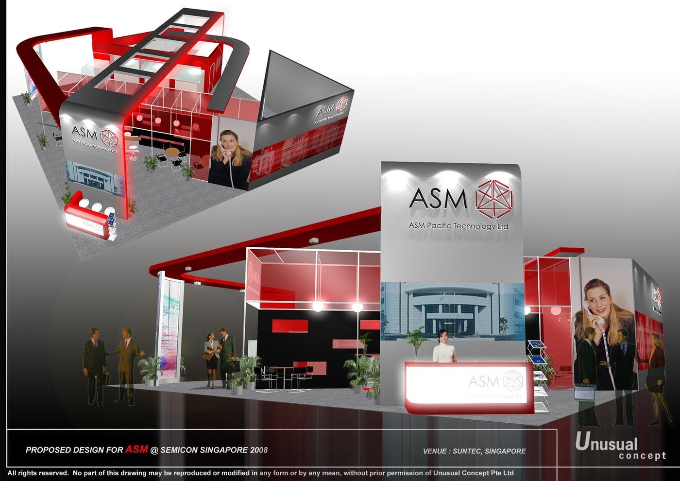 Exhibition ASM at Semicon Singapore 2008 by Eric Chong at Coroflot.com