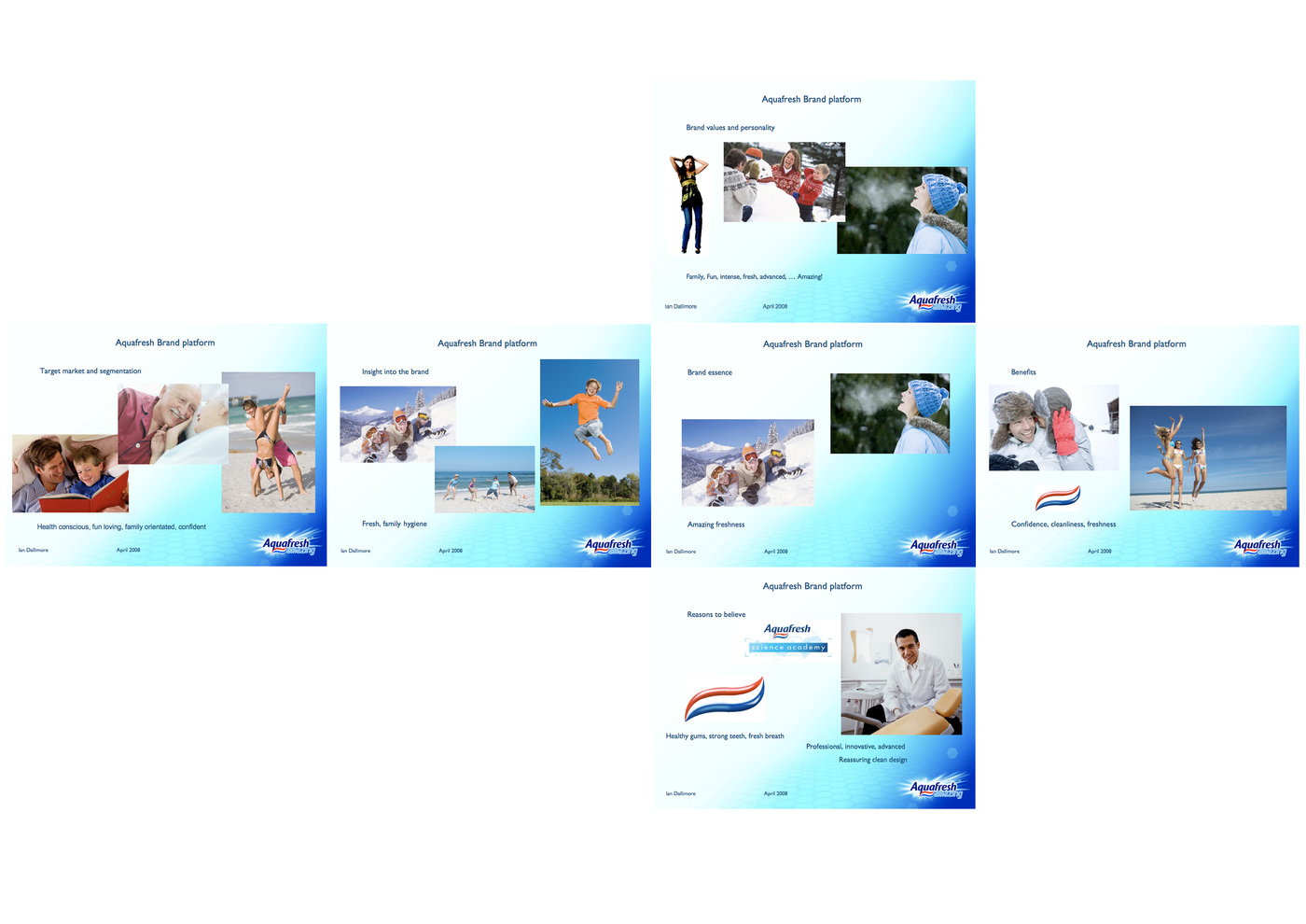 Aquafresh - Design for oral malodour by Ian Dallimore at Coroflot.com