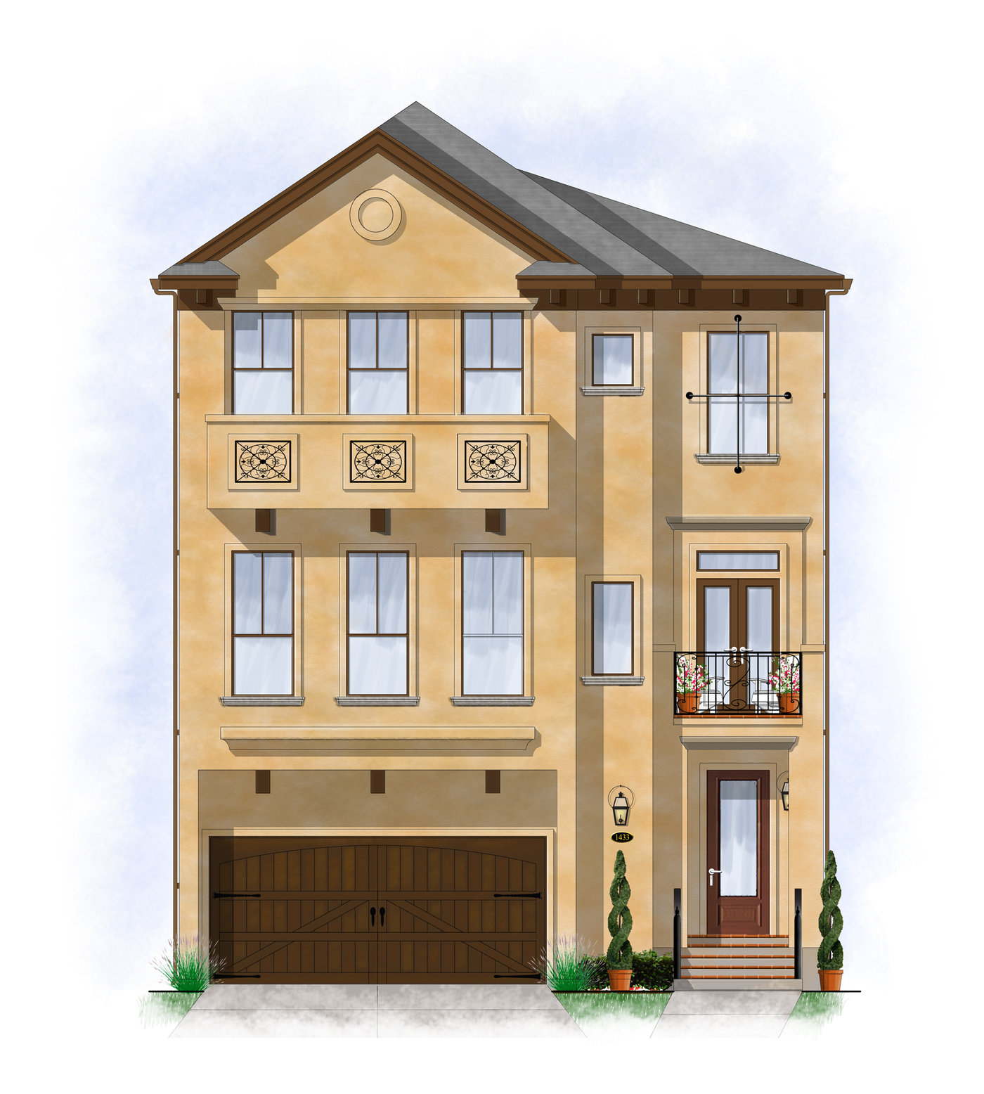 2D Architectural Renderings by Matthew Achey at Coroflot.com