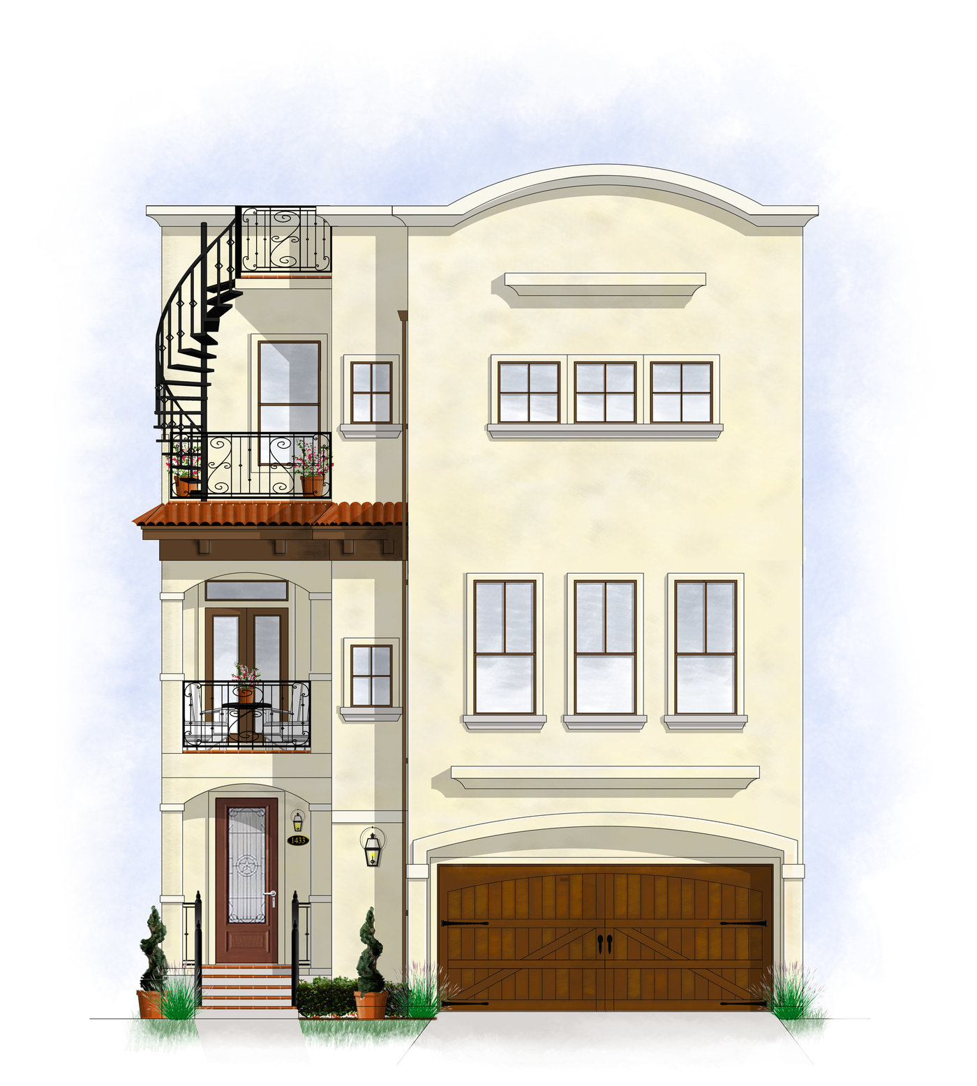 2D Architectural Renderings by Matthew Achey at Coroflot.com