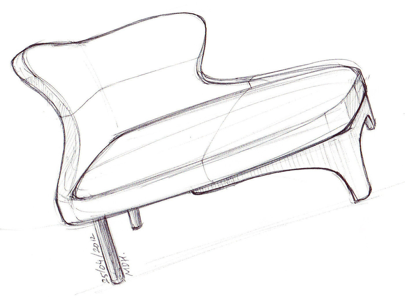 Chair Sketches by Michael Dharmawan at Coroflot.com