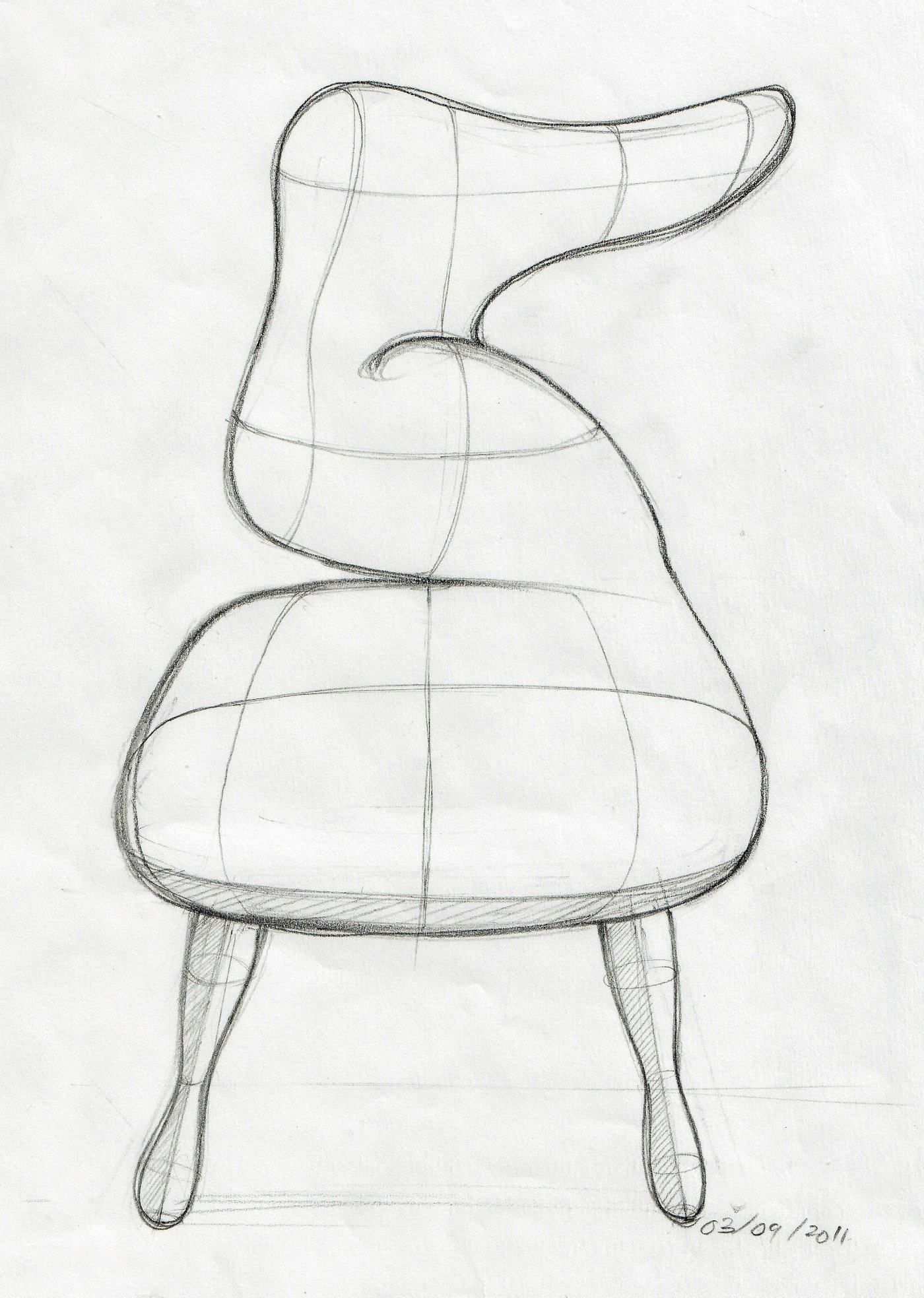 Chair Sketches by Michael Dharmawan at Coroflot.com