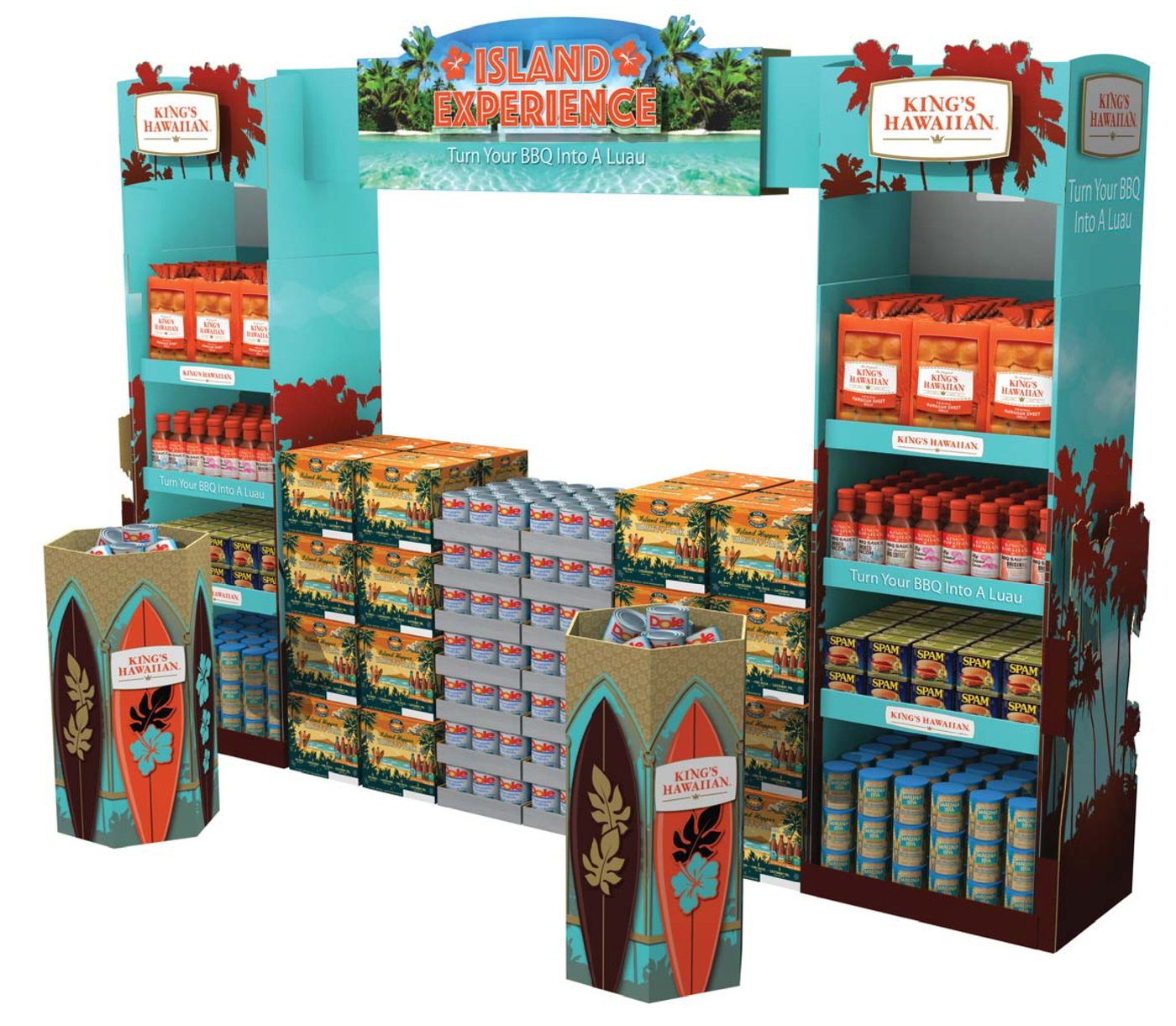 Corrugated Display Concepts by Julie Wail at Coroflot.com