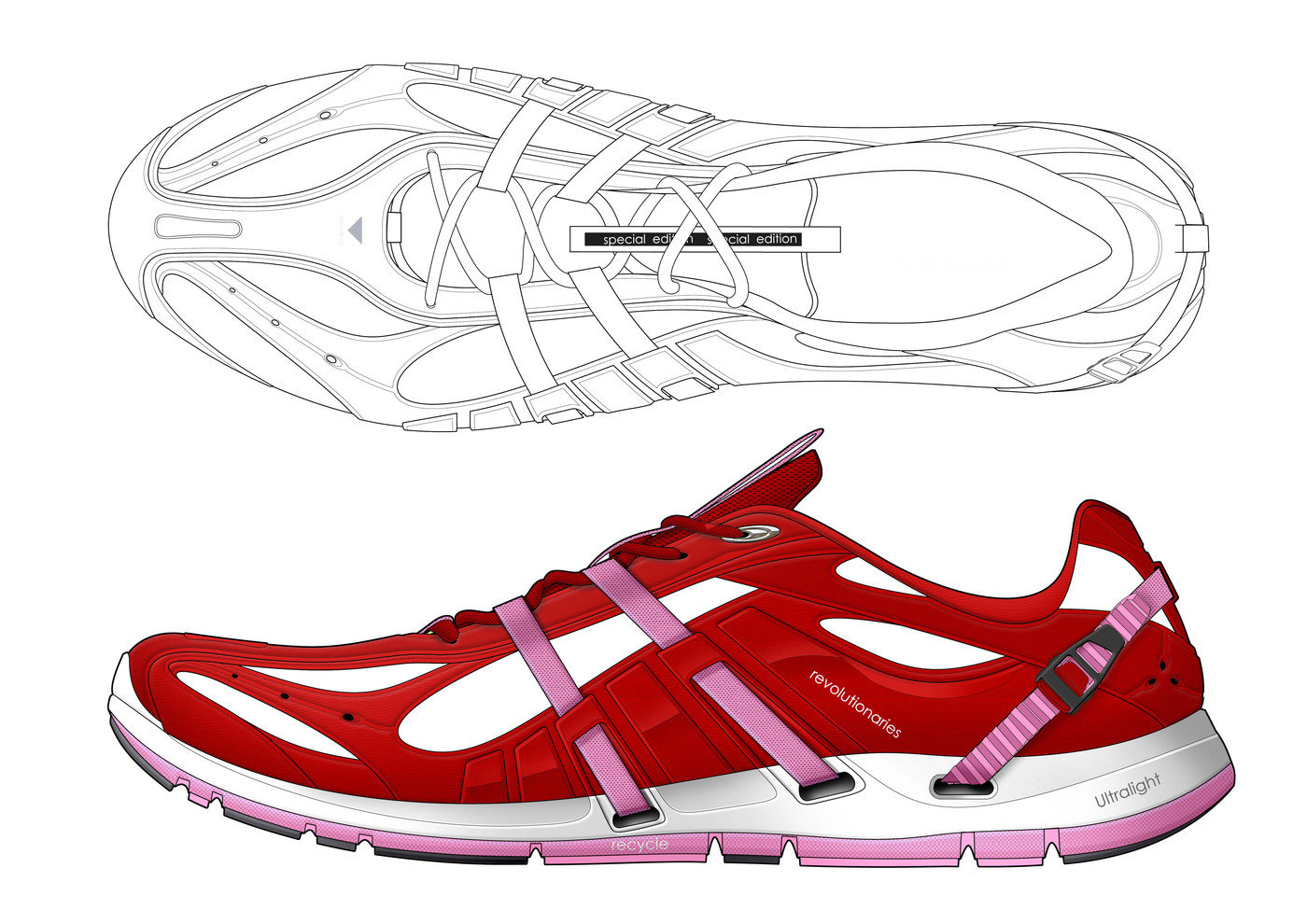 Phylon injection technique by DM .KANG at Coroflot.com