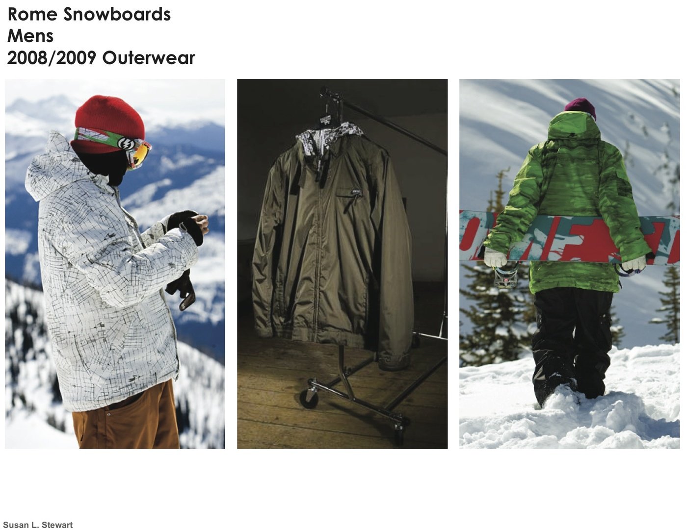 Rome SDS FW 09 Mens and Womens Outerwear by Susie Stewart at Coroflot.com