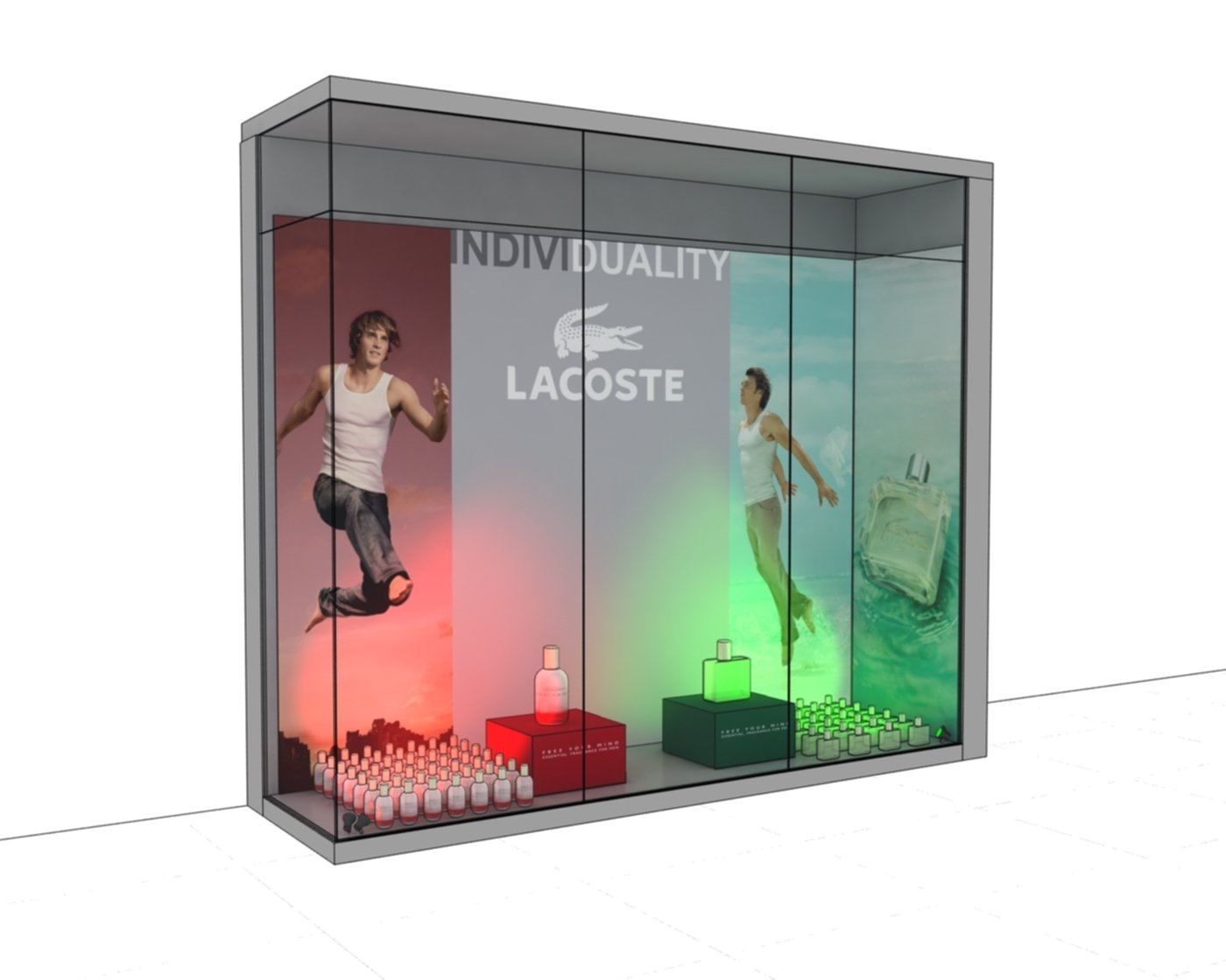 Mall podium & pose kiosks design by yahkoob valappil at Coroflot.com